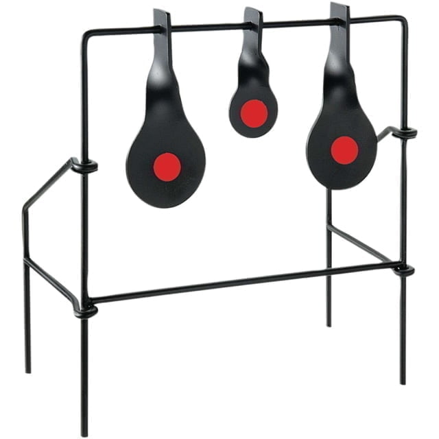 Allen Company Triple Spinner Target Black & Orange Metal Quantity 6 1526