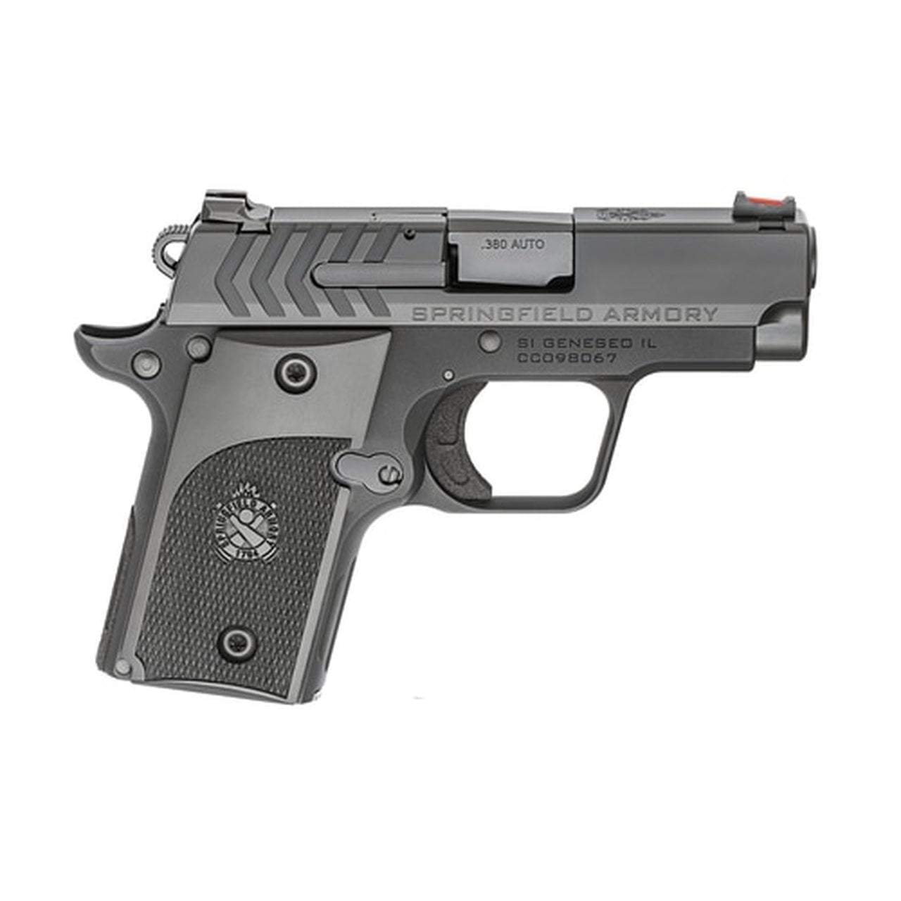 Springfield 911 Alpha 1911 Micro Compact 380ACP 2.7" Barrel Fiber-optic ...