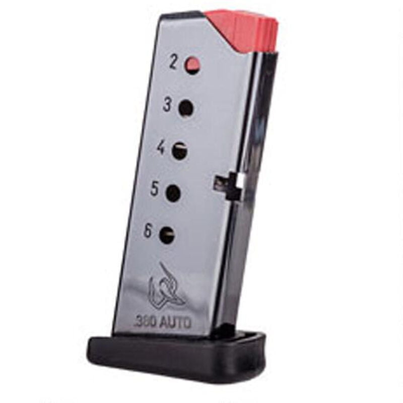 Taurus Spectrum 6 Round Magazine .380 ACP Black