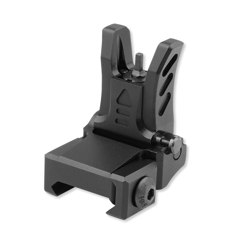 UTG Model 4 Low Profile Flip-up Front Sight for Handguard Black MNT-755