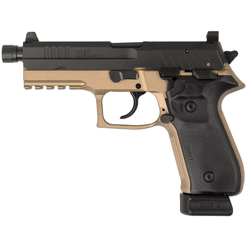 FIME Group Rex Zero 1T Tactical 9mm Luger Semi Auto Pistol 4.9 ...