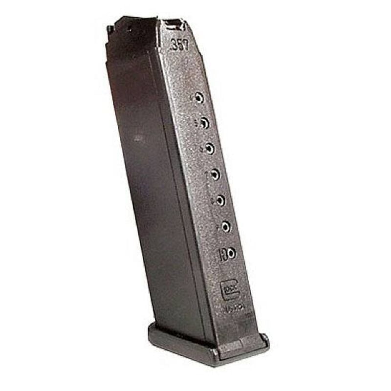 GLOCK 31 Magazine .357 Sig 10 Rounds Polymer Black MF10031