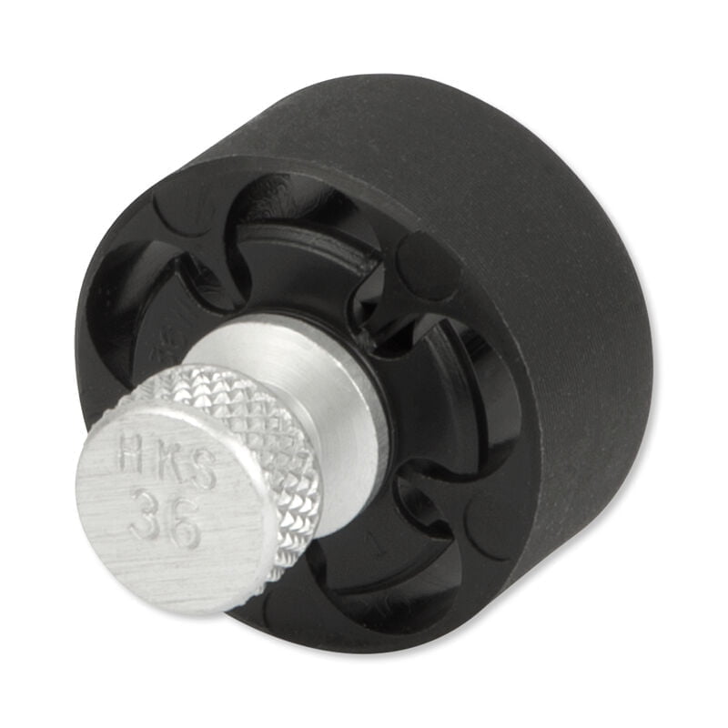 HKS Revolver Speedloader 5 Shot Small Revolver .38/.357 Polymer Black 36-A