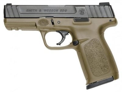 Smith & Wesson SD9 9mm 16rd 4" Pistol, Flat Dark Earth 11998