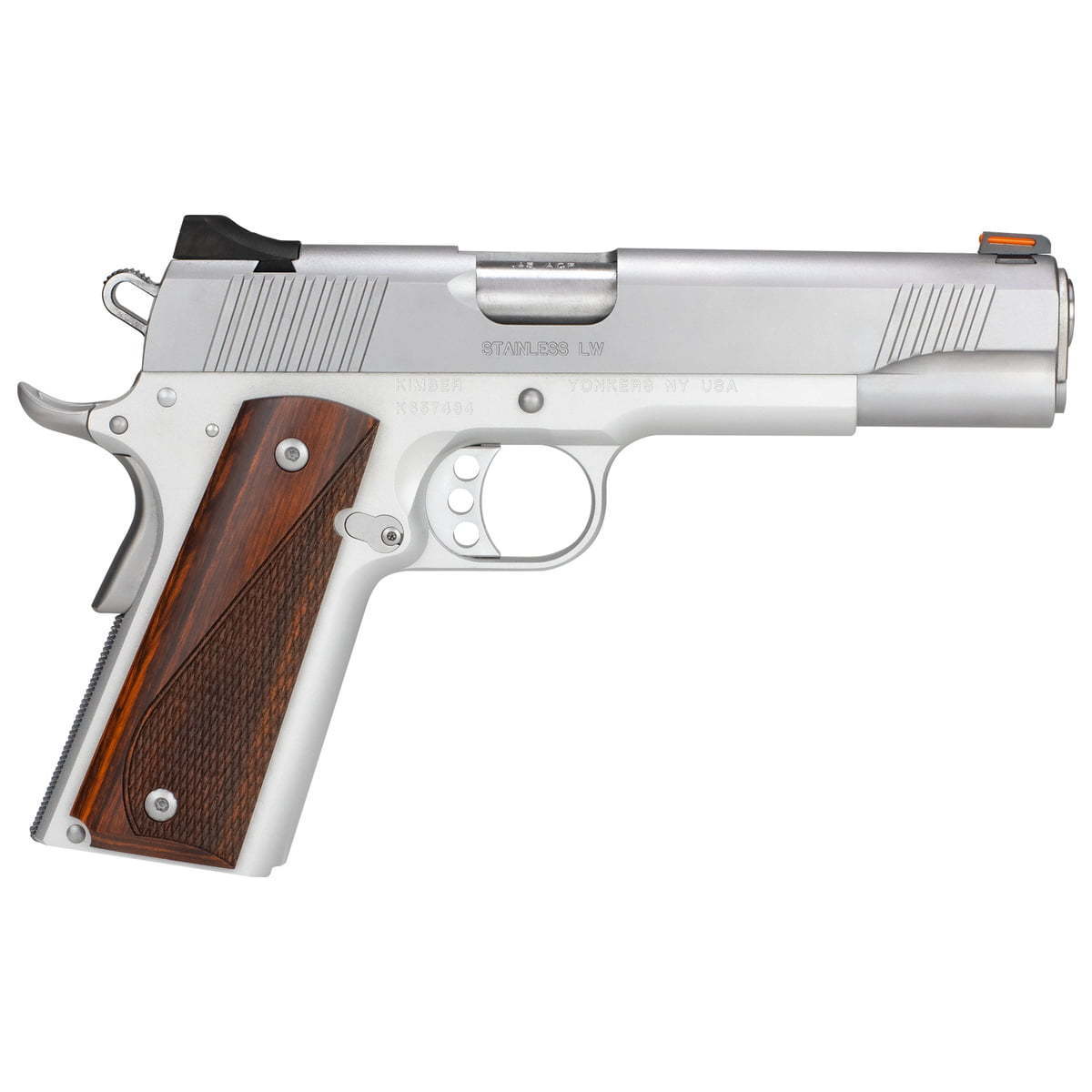 Kimber Stainless LW 9mm Luger 5in Stainless Pistol - 9+1 Rounds