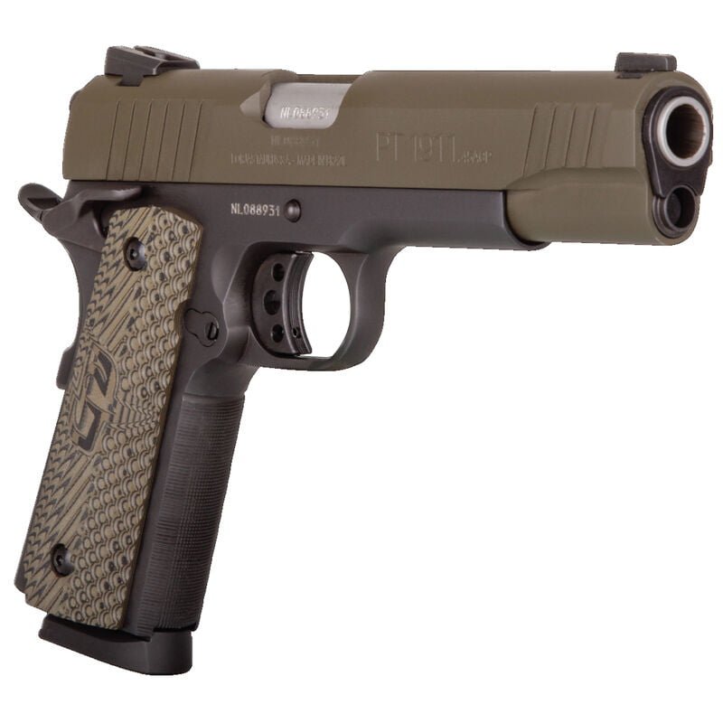 Taurus Full Size 1911 .45 ACP Semi Auto Pistol 5" Barrel 8 Rounds Novak ...
