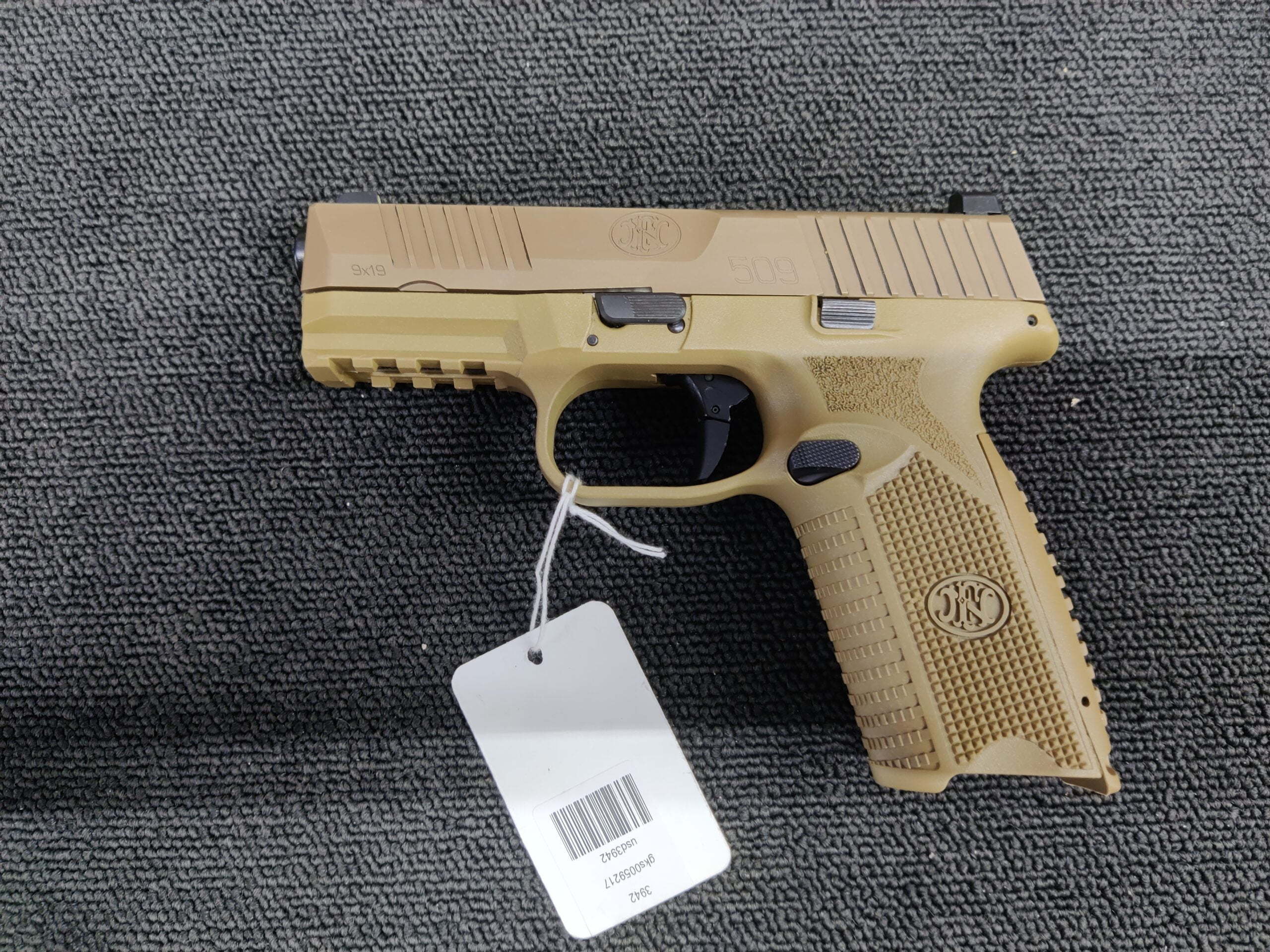 FN 509 9MM Semi-Auto FDE w/5 Mags TONS of Upgrades