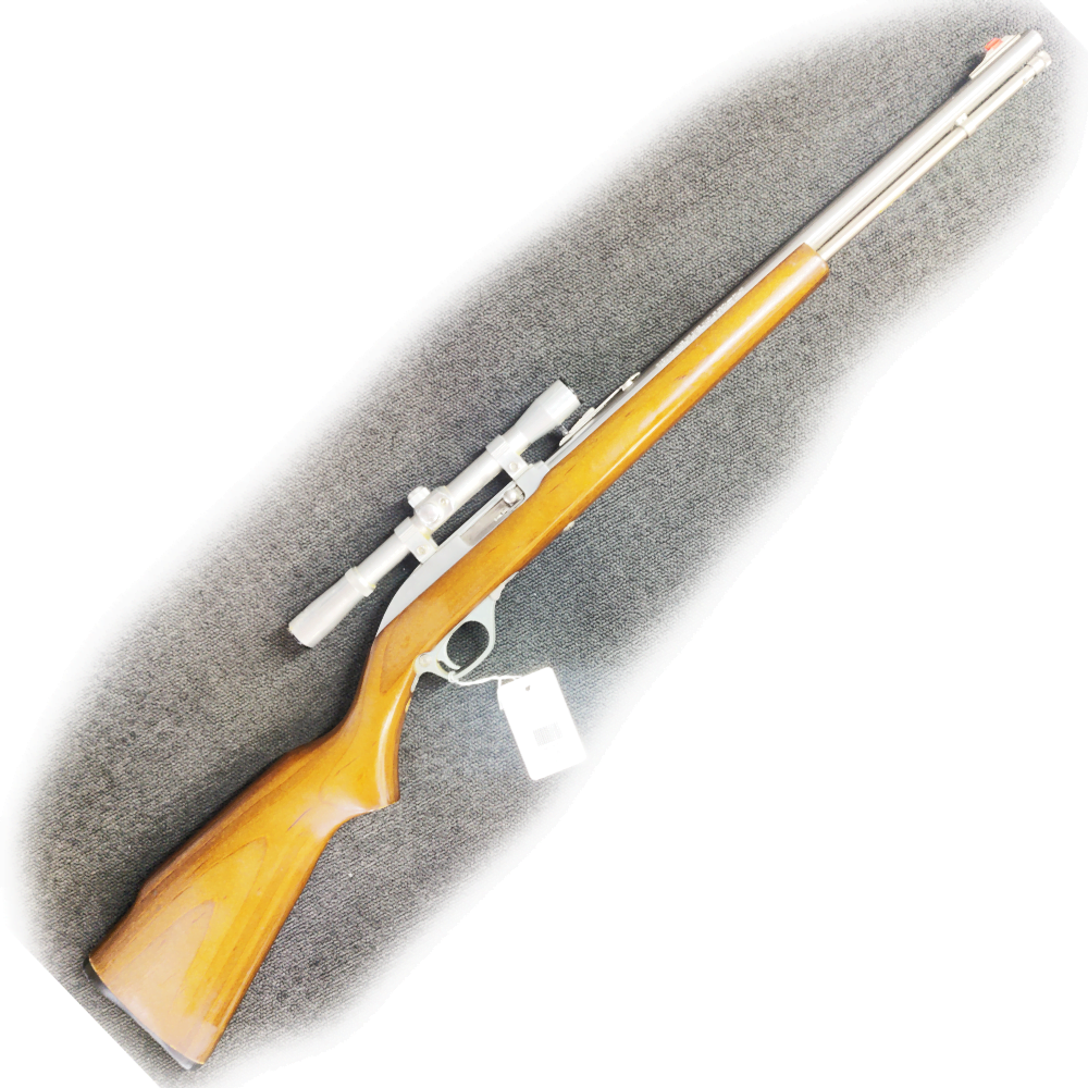 Marlin 60SB SS Stainless Semi-Auto .22LR Rifle w/Scope - Click-Click-Boom