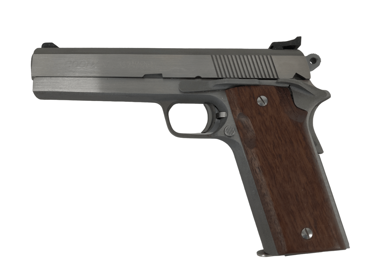 Coonan Arms 5" 1911 .357 Magnum Stainless Steel Model A Serial 342 w ...