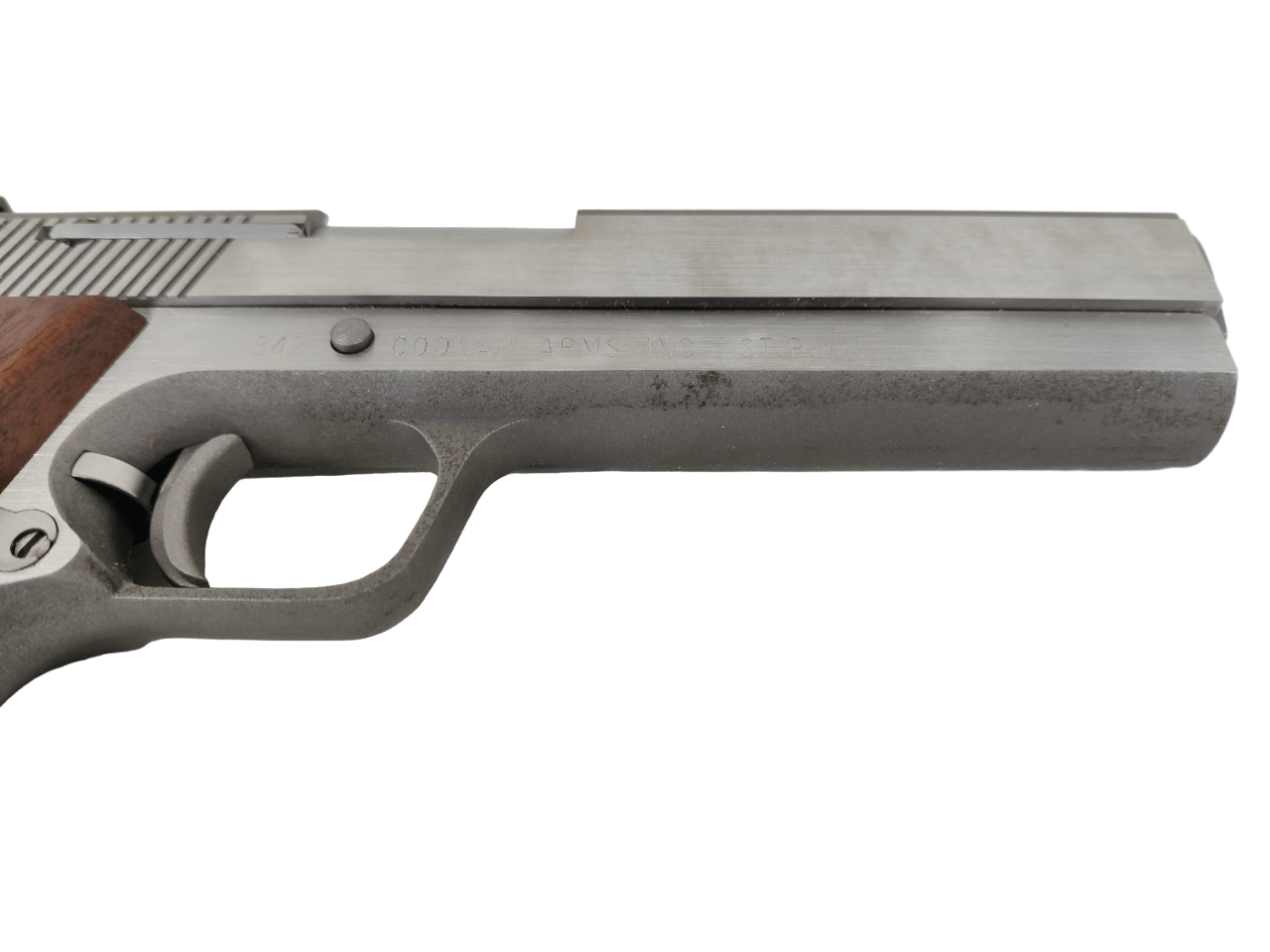 Coonan Arms 5" 1911 .357 Magnum Stainless Steel Model A Serial 342 w ...