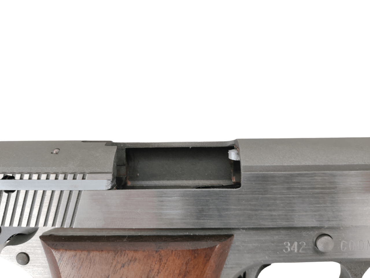 Coonan Arms 5" 1911 .357 Magnum Stainless Steel Model A Serial 342 w ...