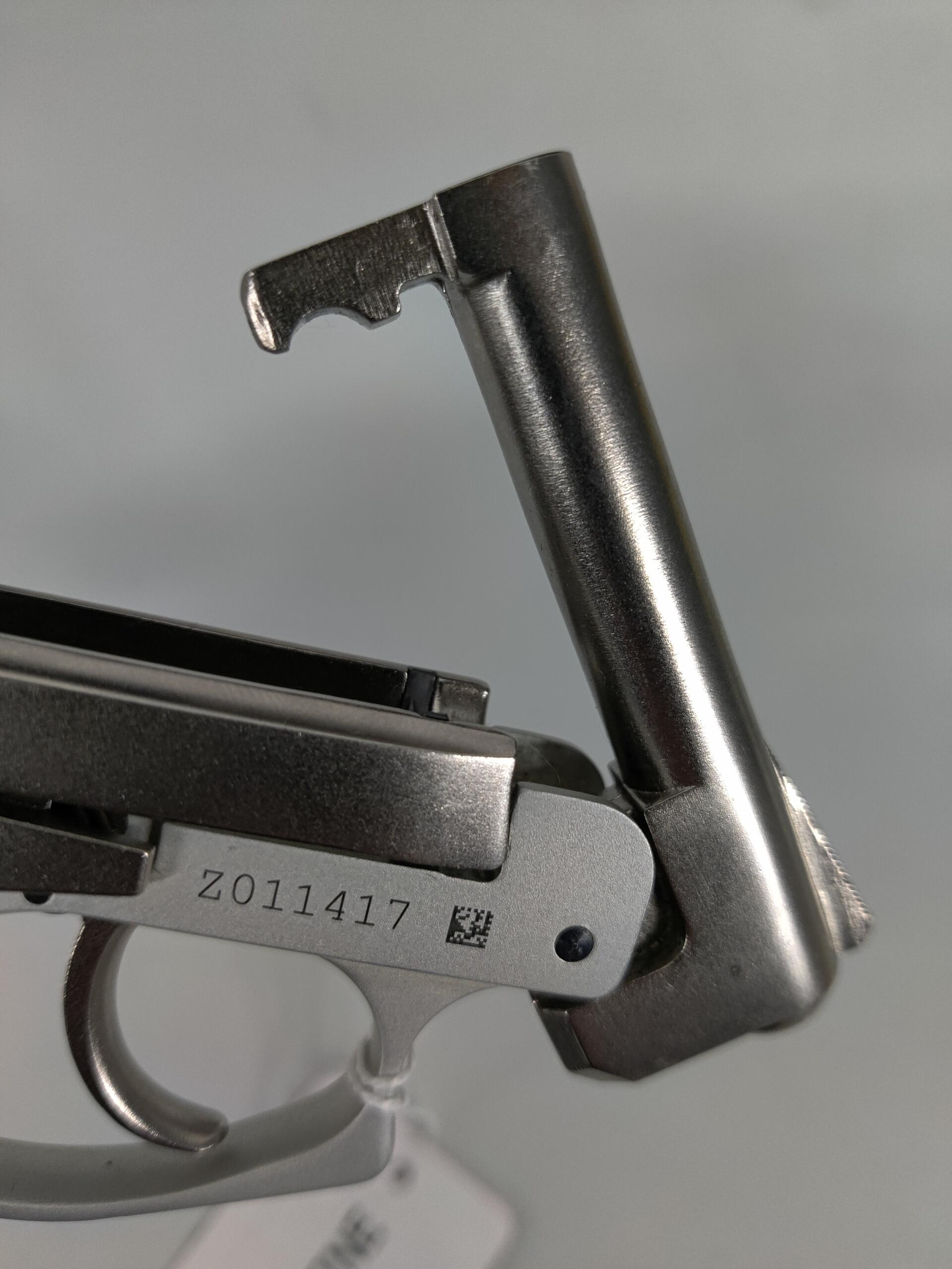 Taurus PT-22 Stainless .22LR Pistol w/Magazine, Wood Grips, Flip-Up ...