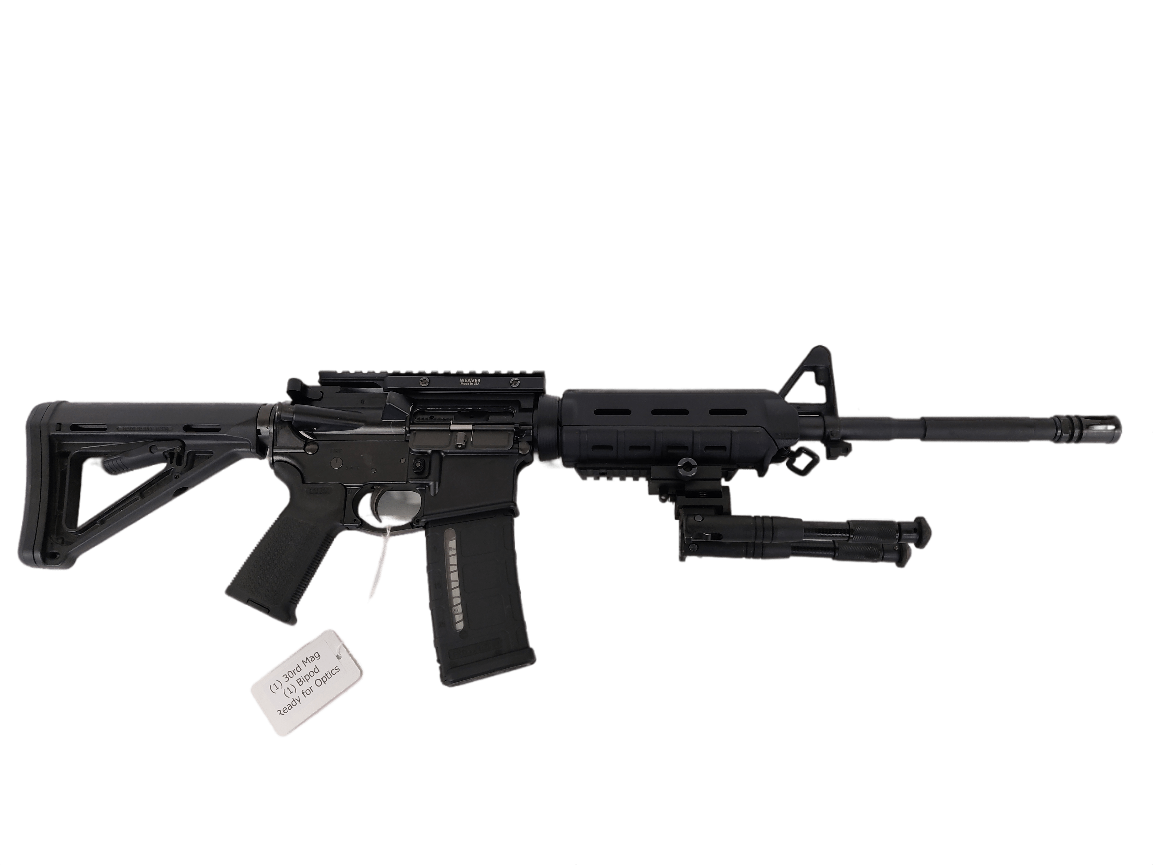 Bushmaster AR-15 5.56NATO .223 REM Rifle 16" Barrel w/30rd Mag, Magpul ...