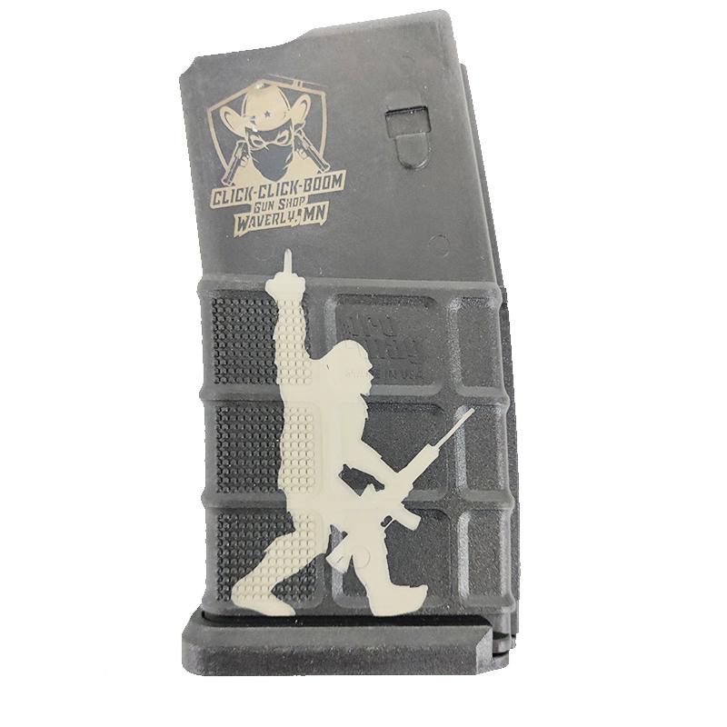 Pro Mag AR-308 20rd Magazine Bigfoot Middle Finger - Click-Click-Boom