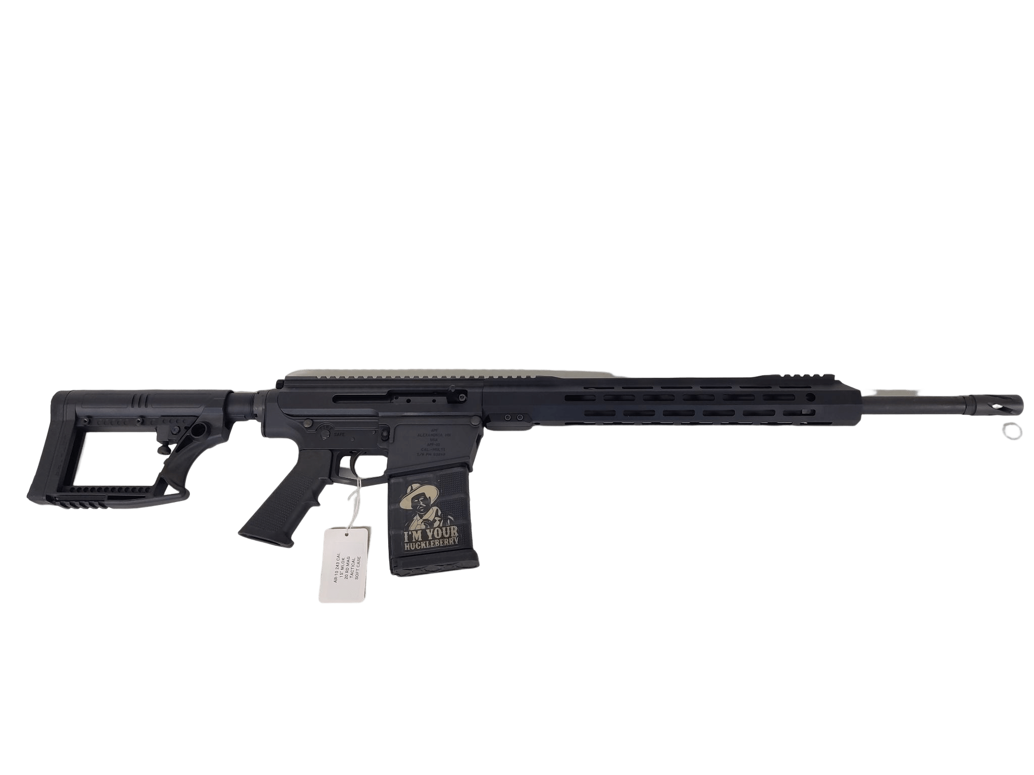 APF/BCA AR-10 .243WIN Semi-Auto Rifle 20in. Barrel 20rd Mag, Zipped ...