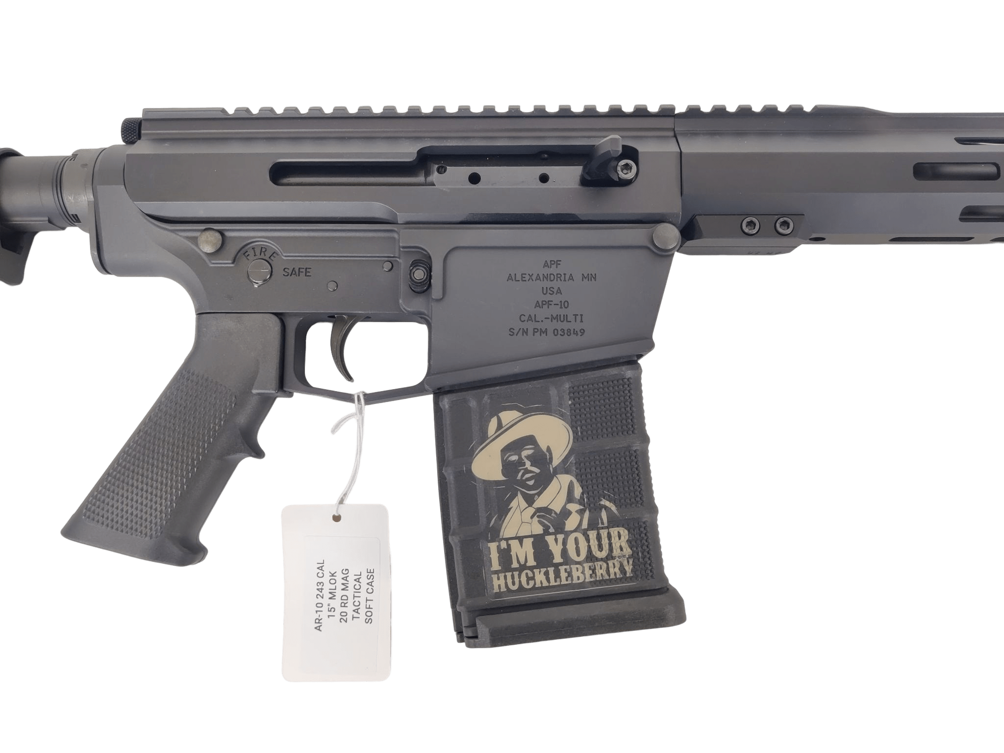 APF/BCA AR-10 .243WIN Semi-Auto Rifle 20in. Barrel 20rd Mag, Zipped ...