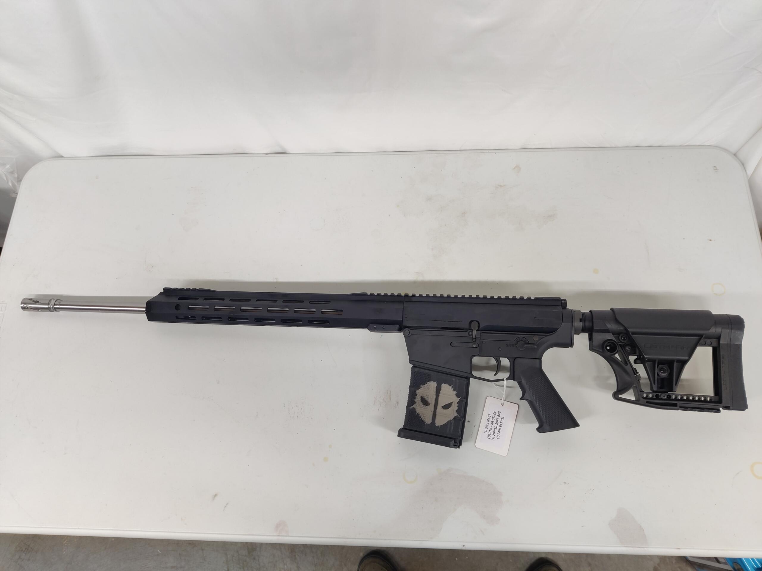 APF/BCA AR-10 .243 WIN Semi-Auto Rifle 24in Barrel w/20rd Mag, LUTH-AR ...