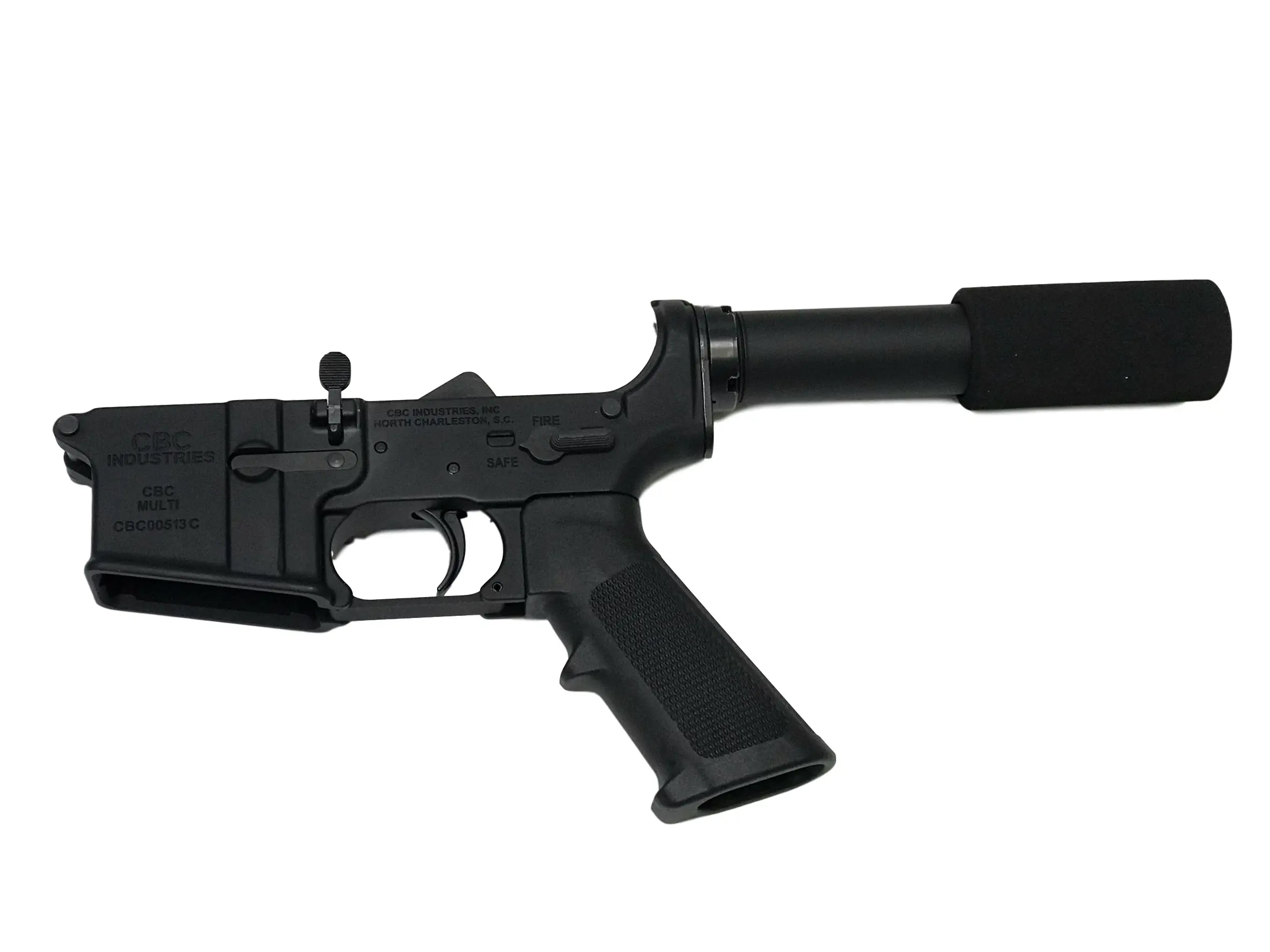 CBC Industries AR-15 Pistol Complete Lower 7075-T6 Aluminum Mil-Spec ...