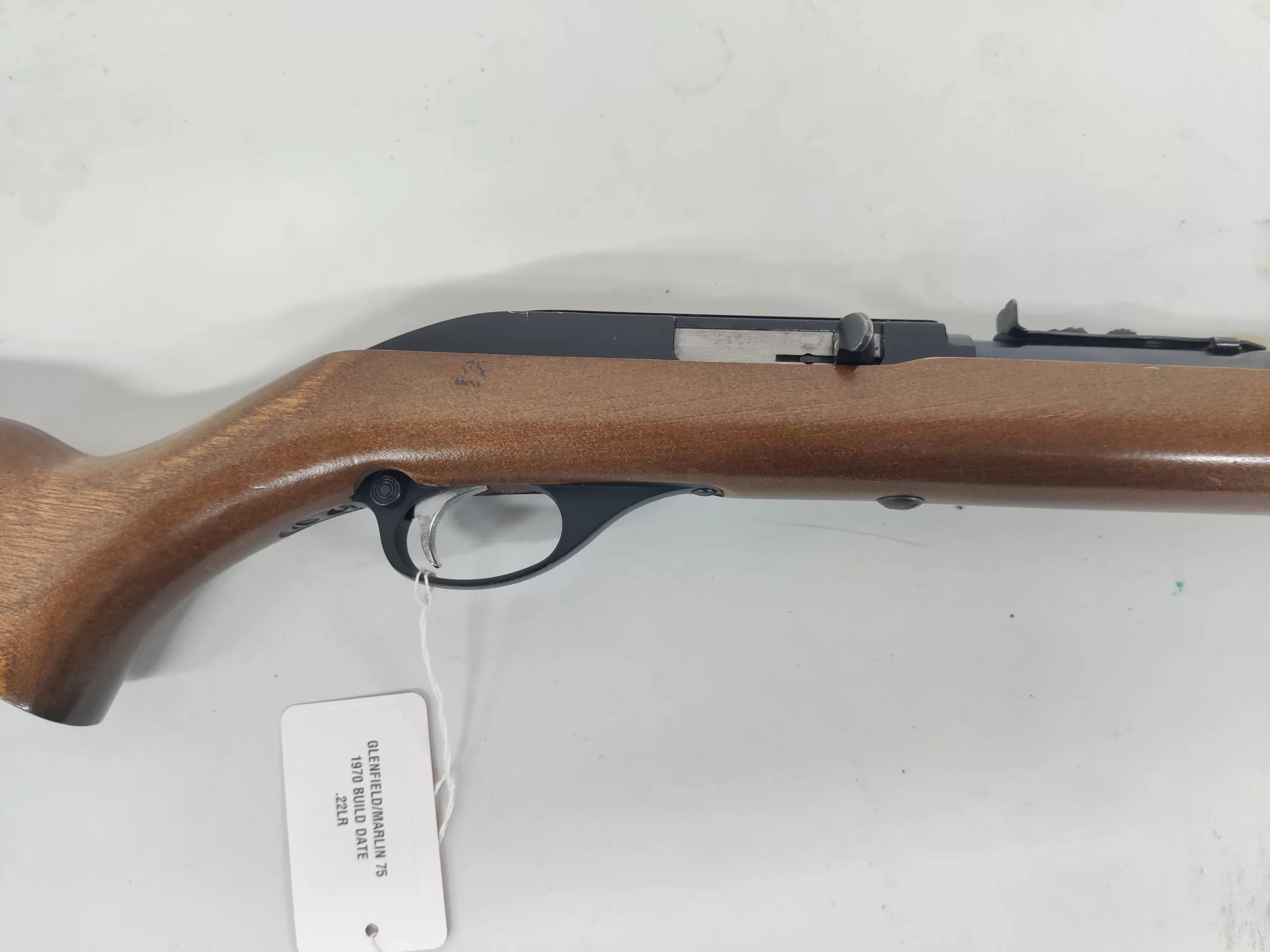 Used Glenfield Marlin Model 75 Semi-Auto .22LR Rifle 1970 Build - Click ...