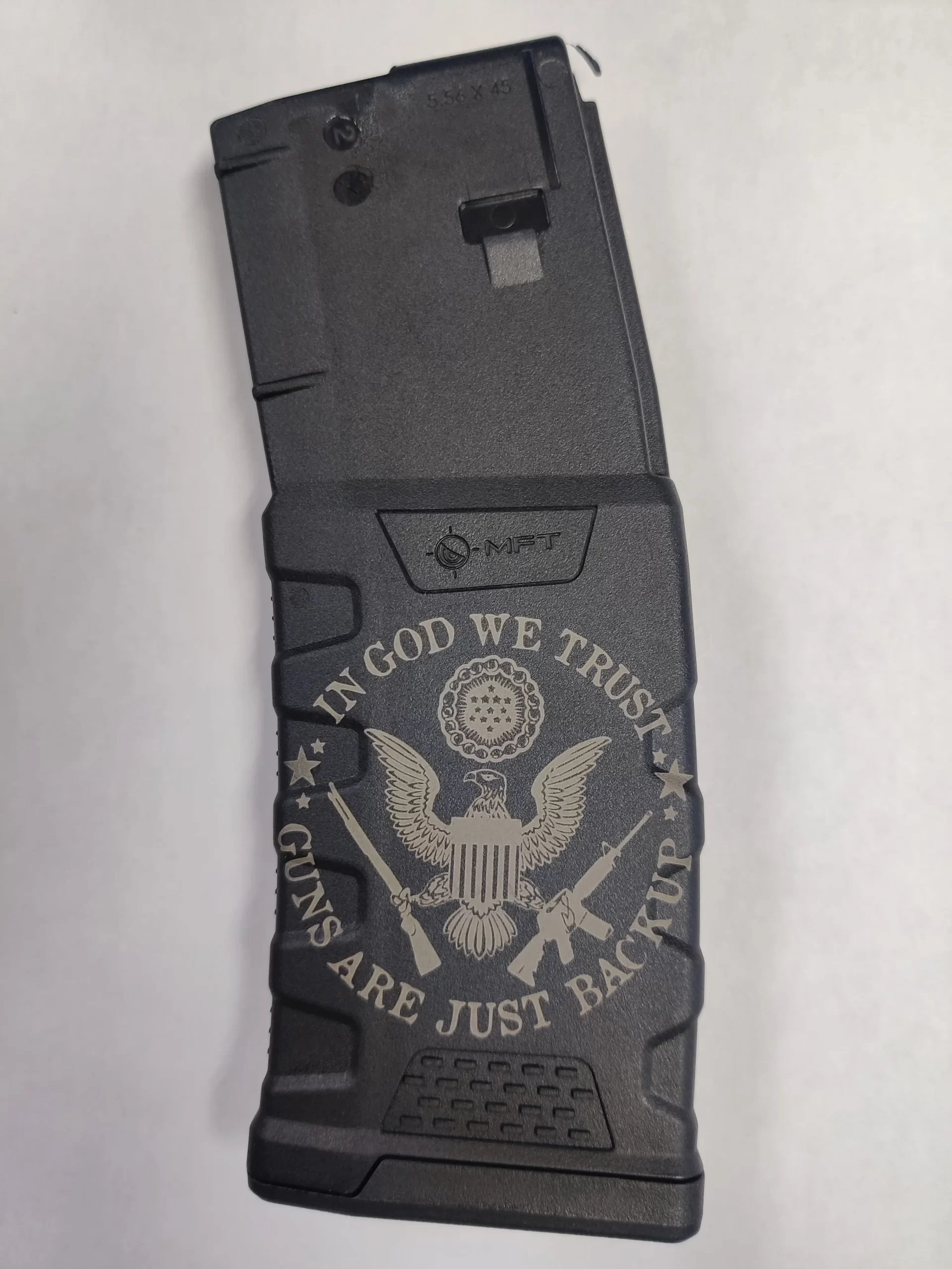 Mission First Tactical AR-15 30rd Mag In God We Trust, Guns Are Our ...