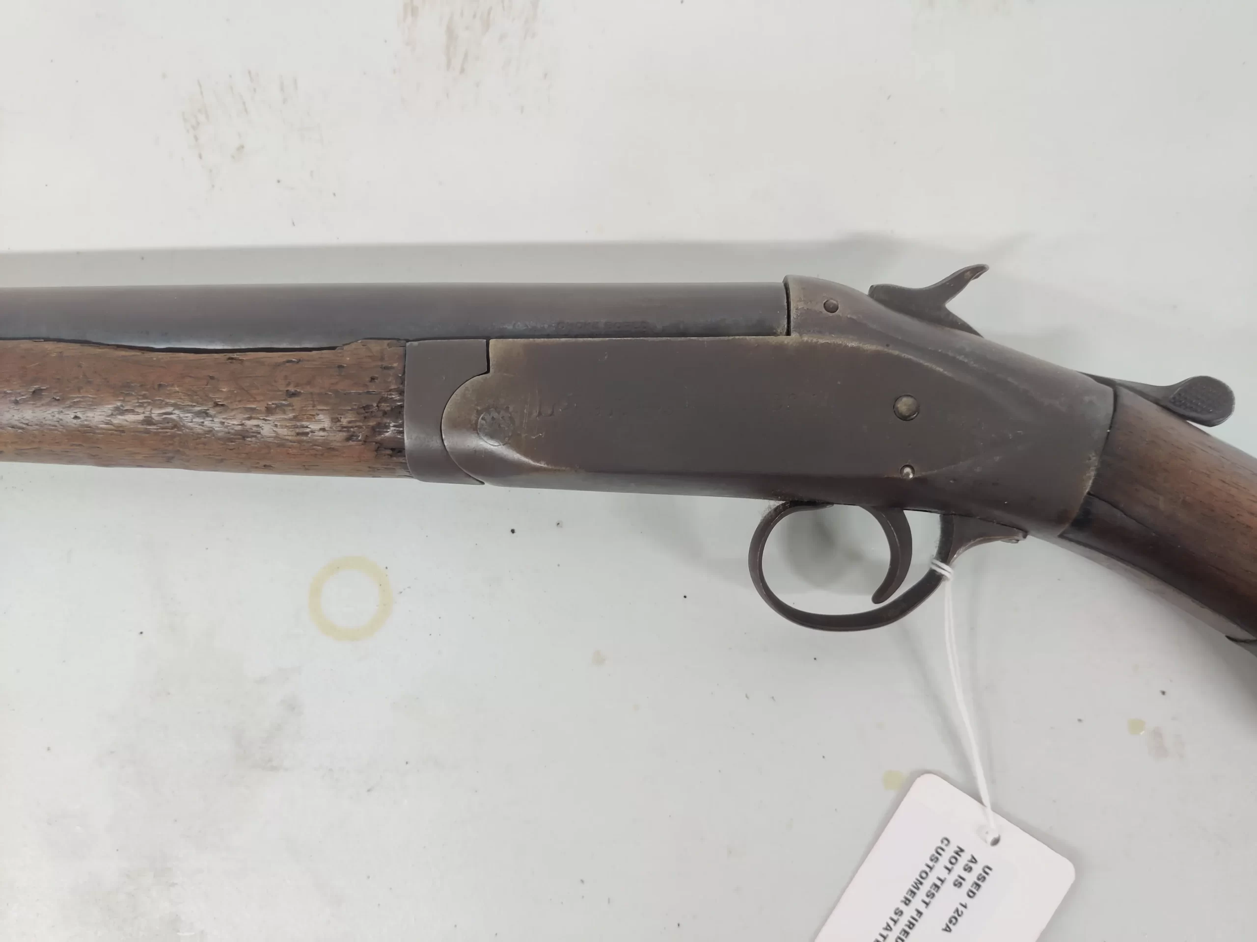 Used Crescent F.A. Arms 12 Gauge 18.5 in Single Shot Break Open Shotgun ...