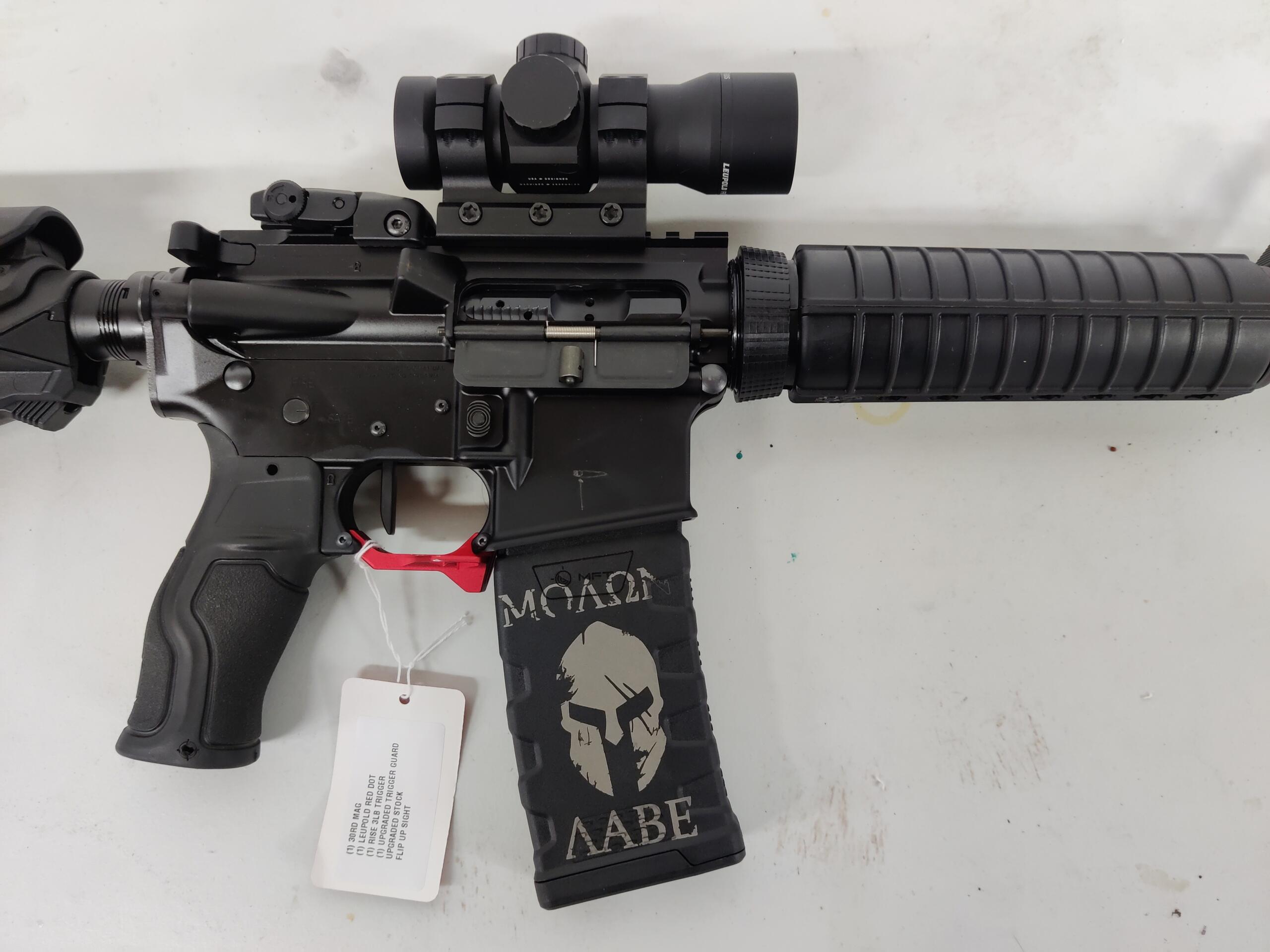 Used Ruger AR-556 AR-15 5.56NATO Semi-Auto Rifle w/Leupold Red Dot ...