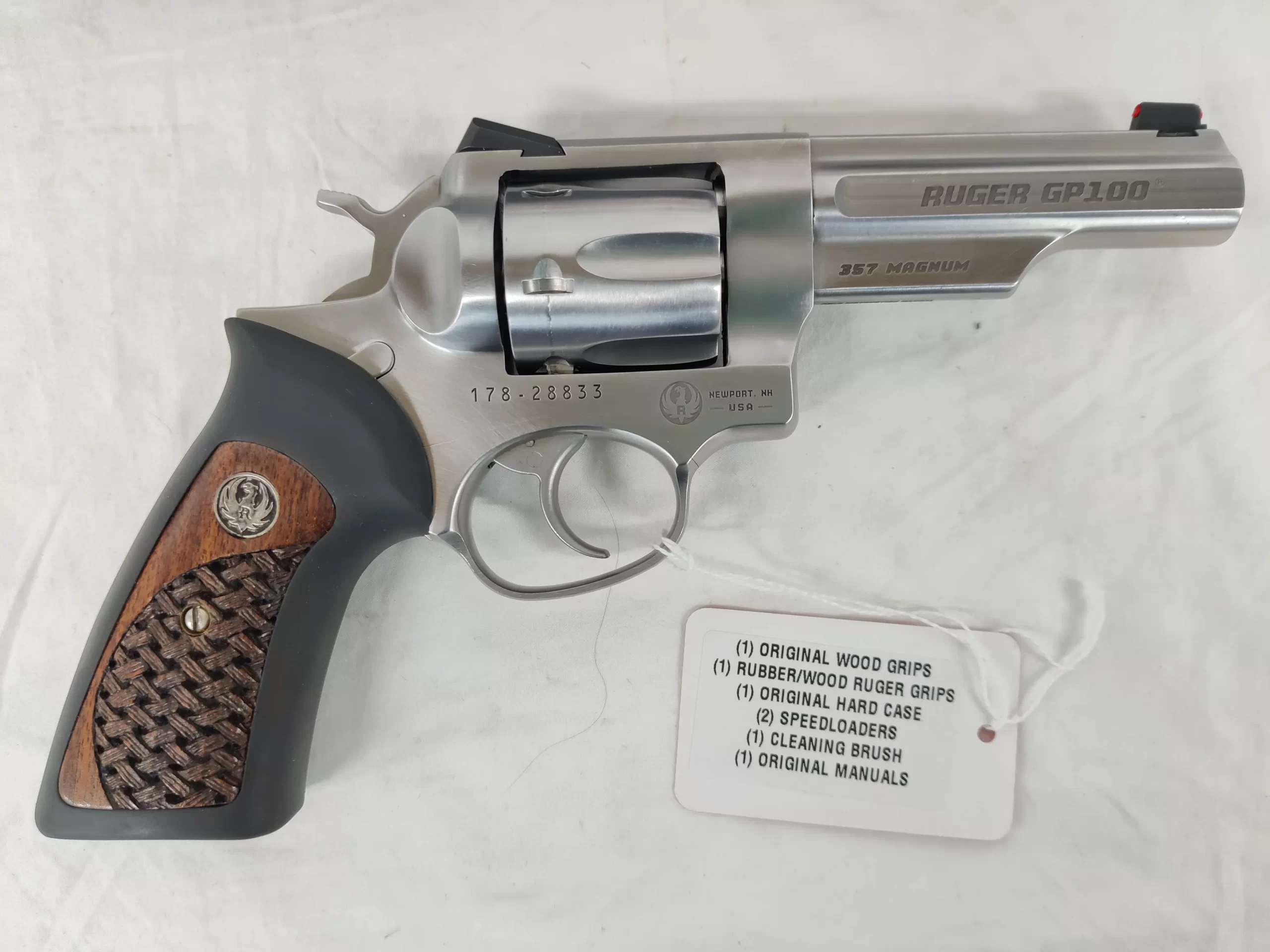Used Ruger Match Champion .357 Magnum 4in Barrel w/Original Box, 2 Sets ...