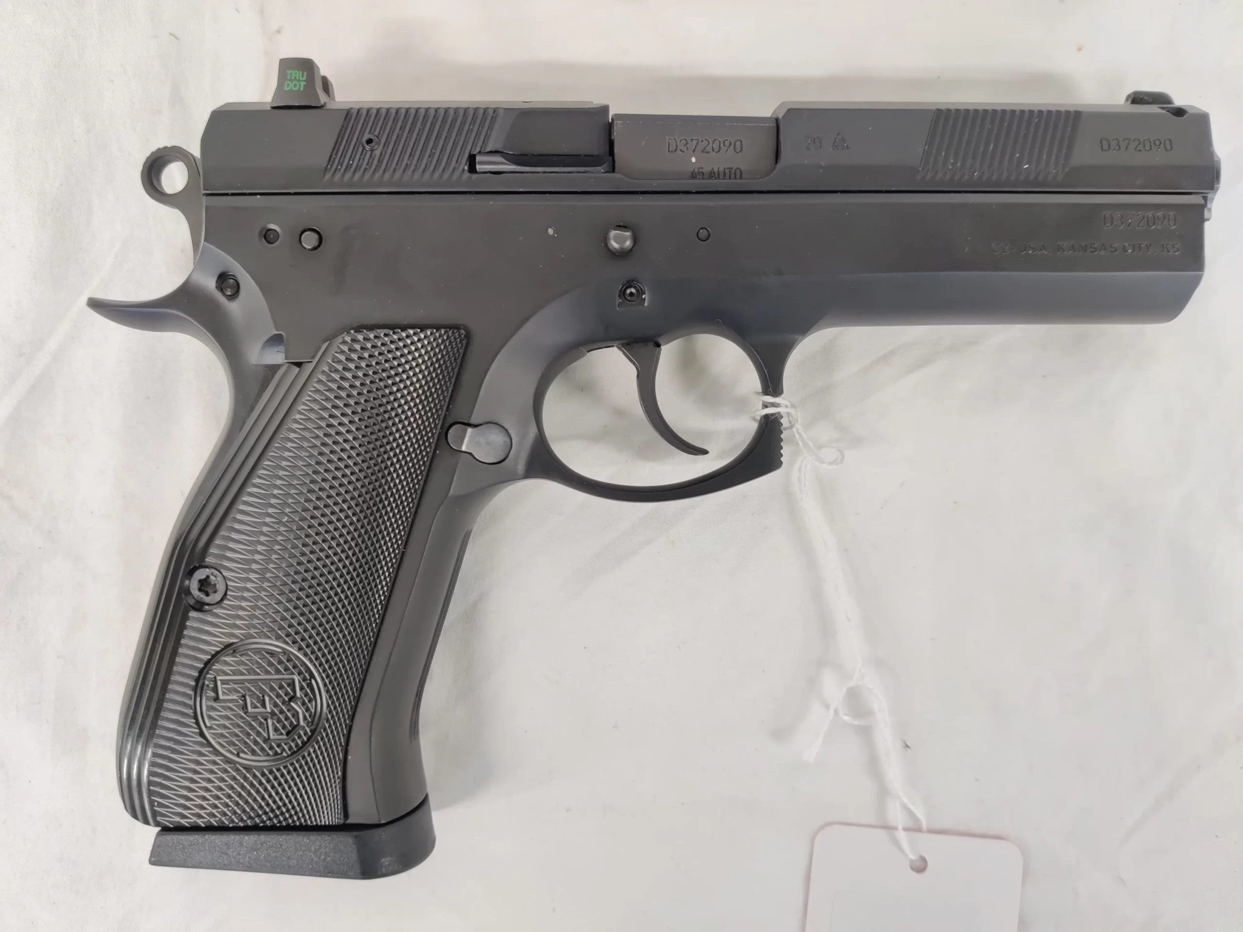 Used CZ 75 BD .45 ACP Semi-Auto Pistol w/Original Hard Case, 2 Mags ...