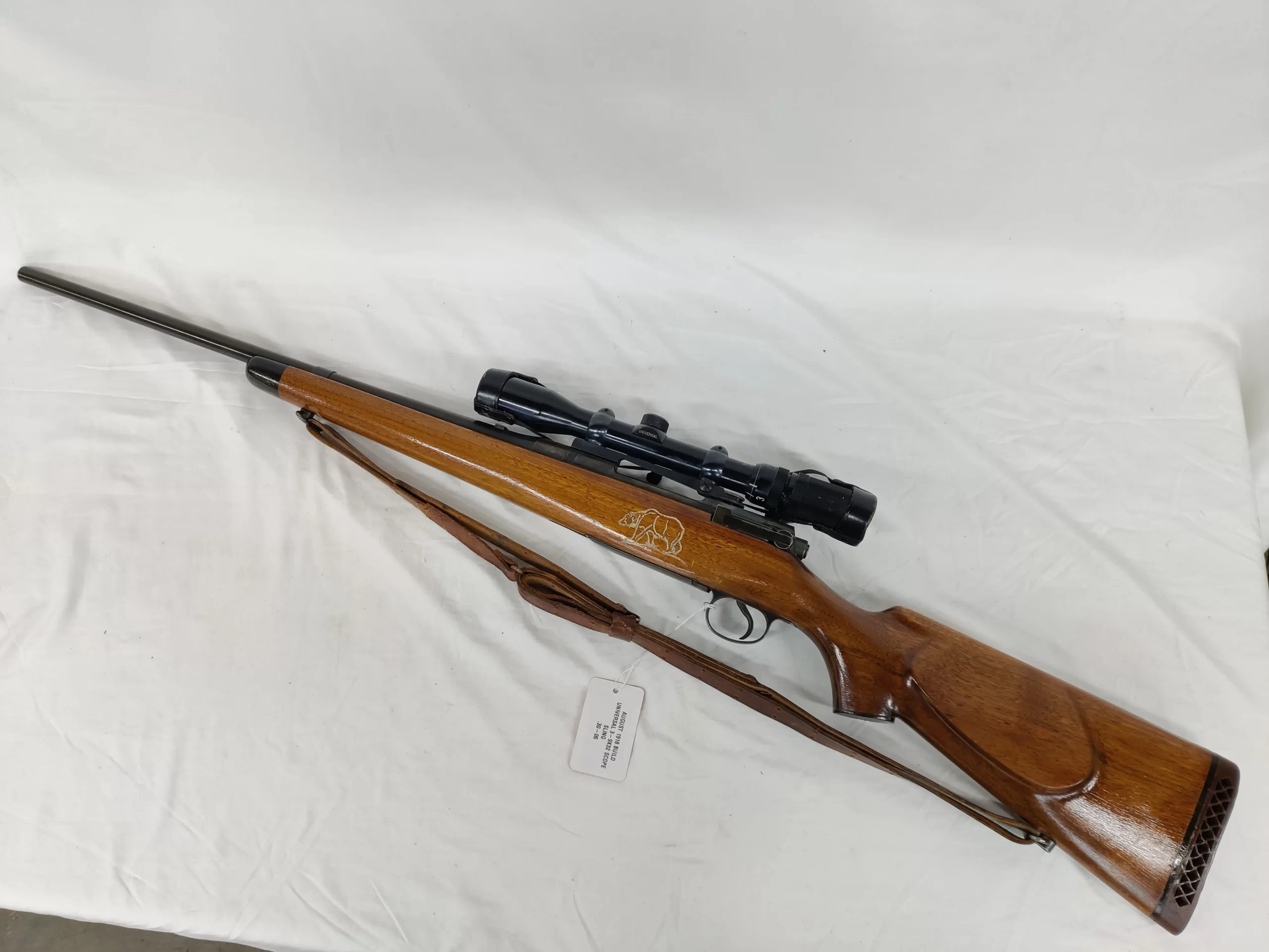 Used Remington Model 1917 Sporterized Bolt Action .30-06 Rifle w/Scope ...