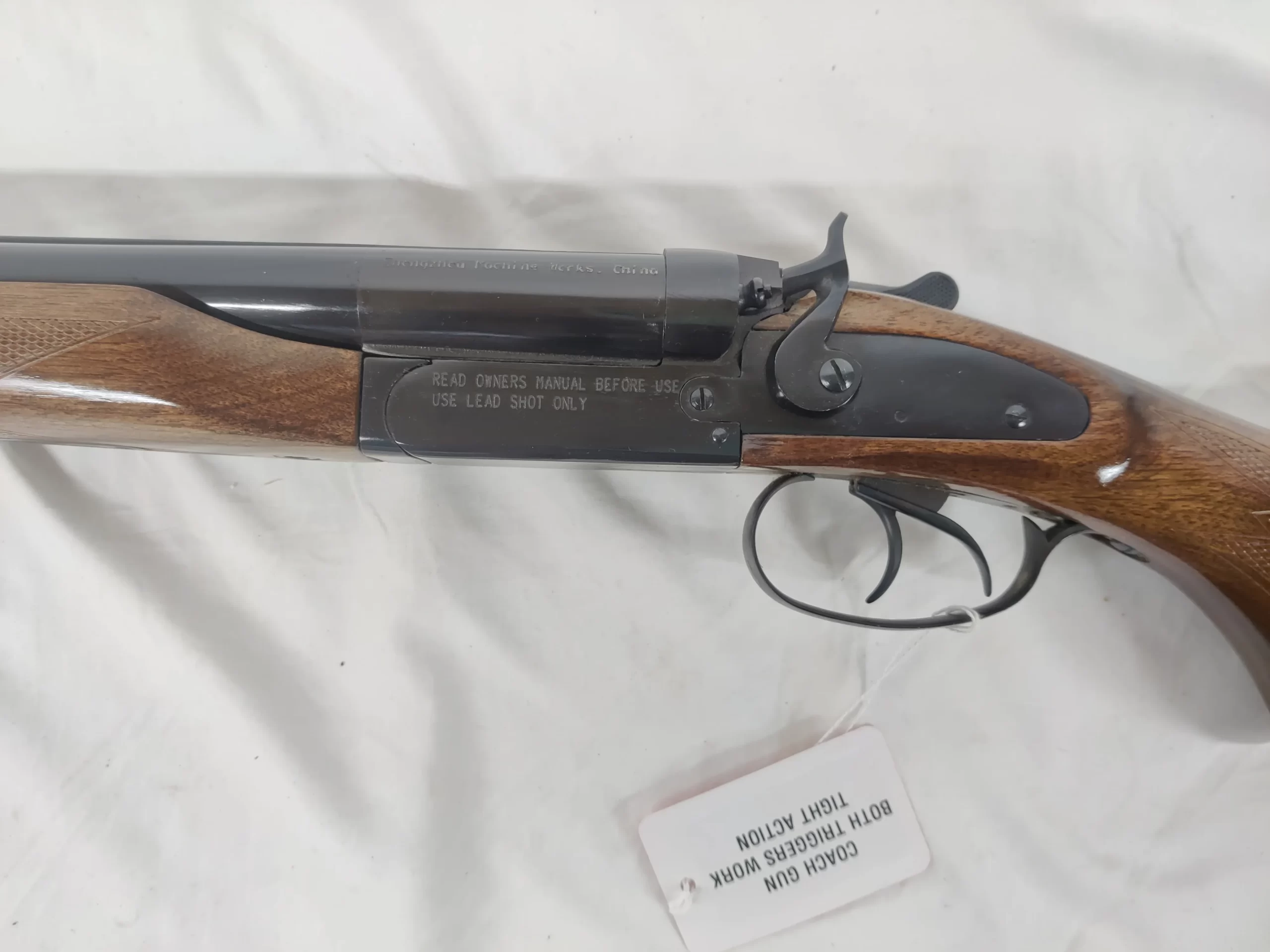 Used Zhongzhou Machine Works JW-2000 12 Gauge Coach Gun - Click-Click-Boom