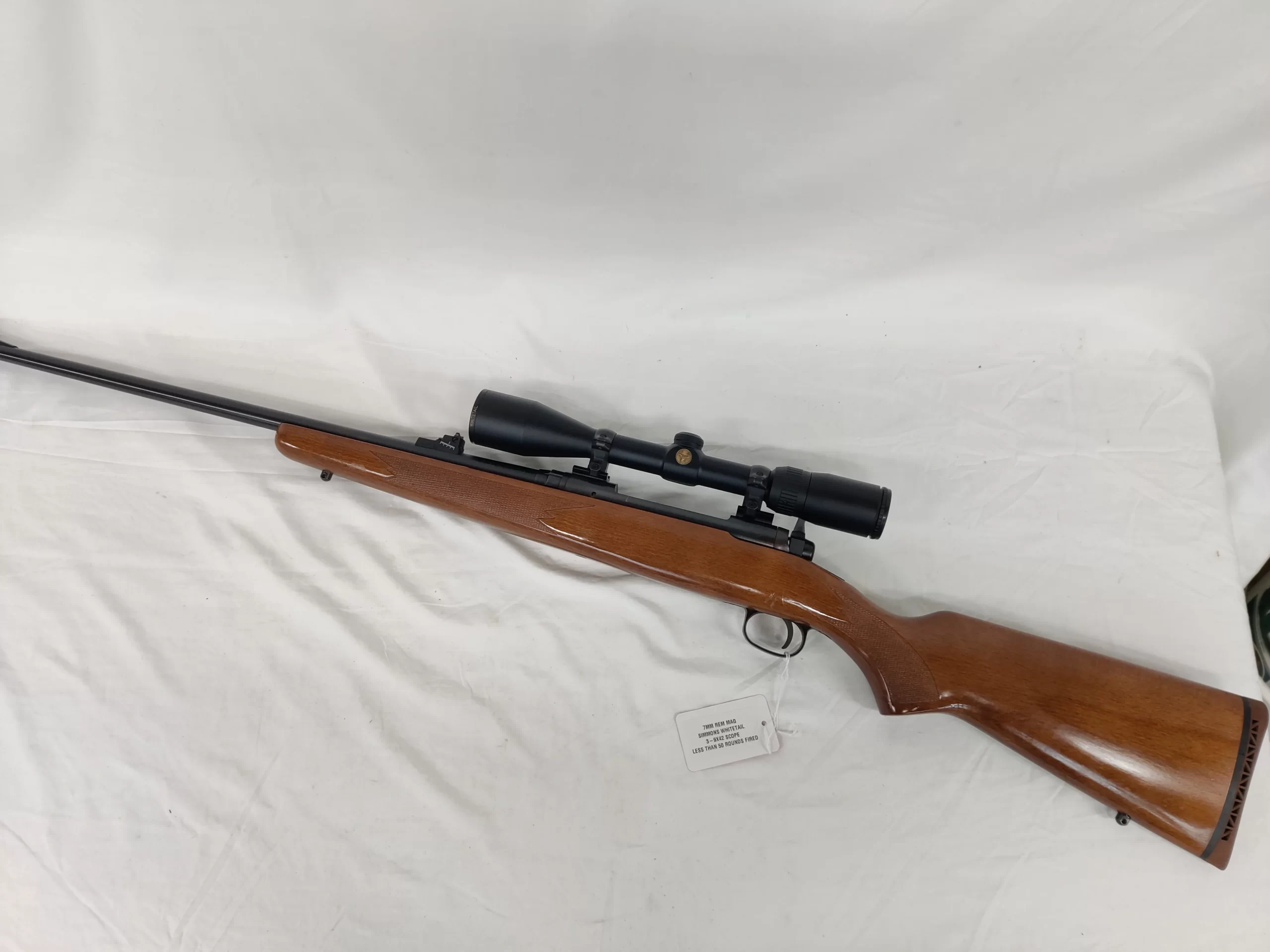 Used Savage Model 111 Bolt Action 7MM Rem Mag w/Scope - Click-Click-Boom