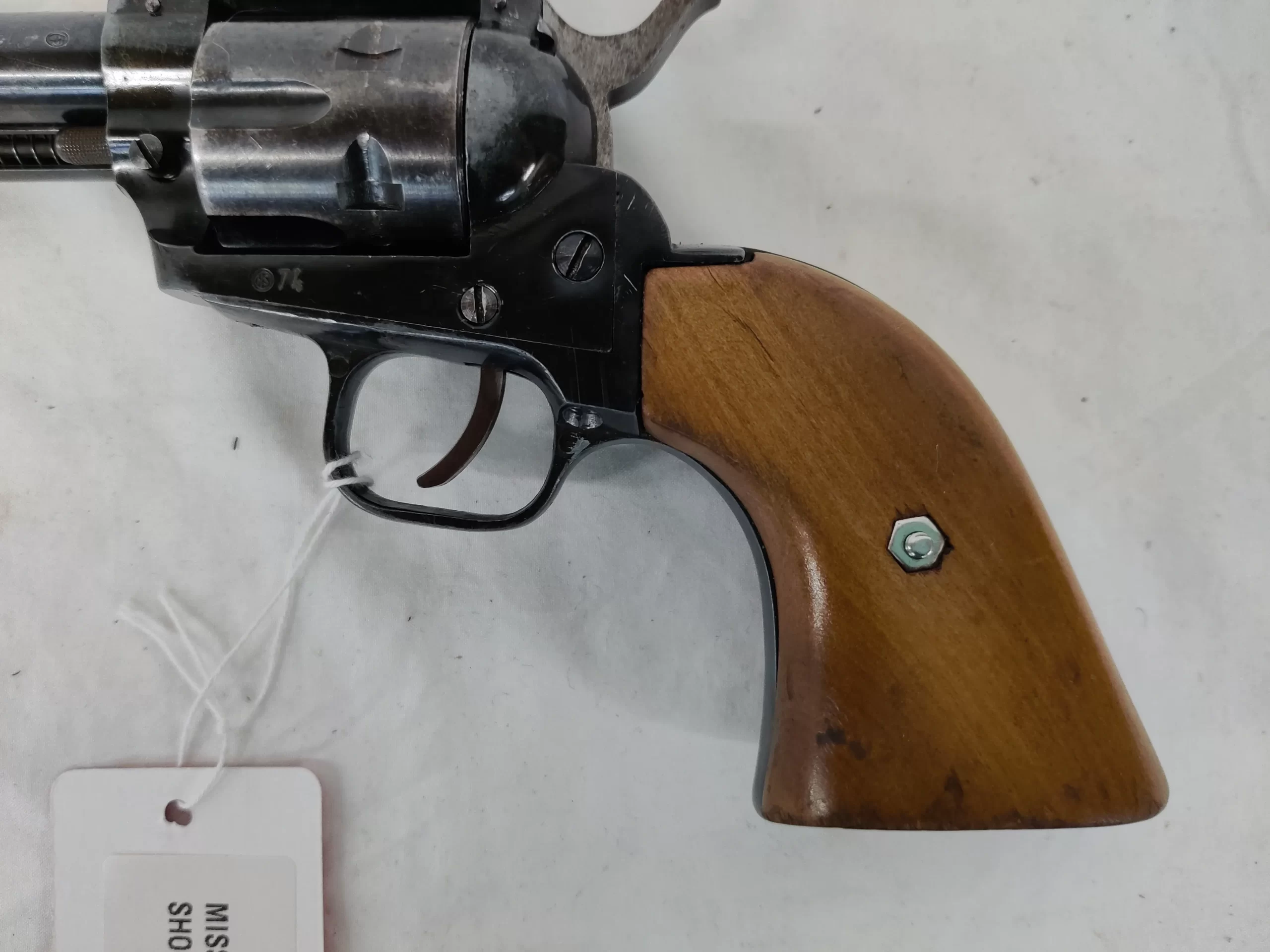 Used H. Schmidt Model 21S .22LR Revolver - Click-Click-Boom