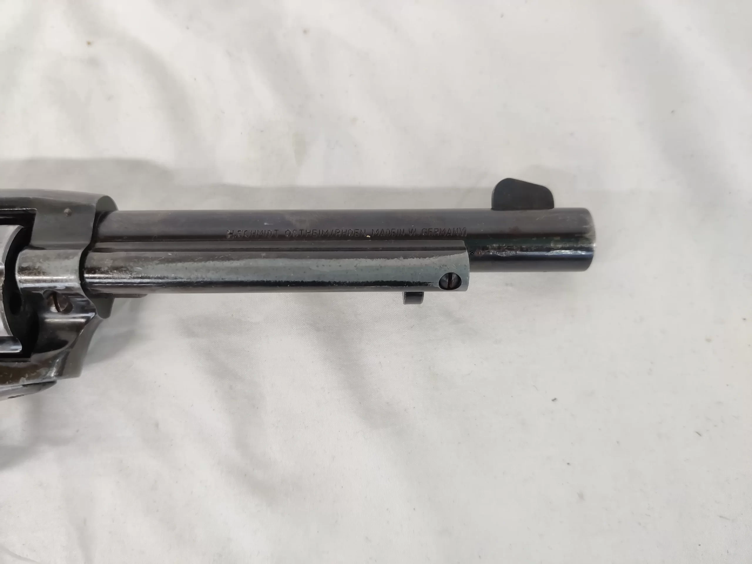 Used H. Schmidt Model 21S .22LR Revolver - Click-Click-Boom