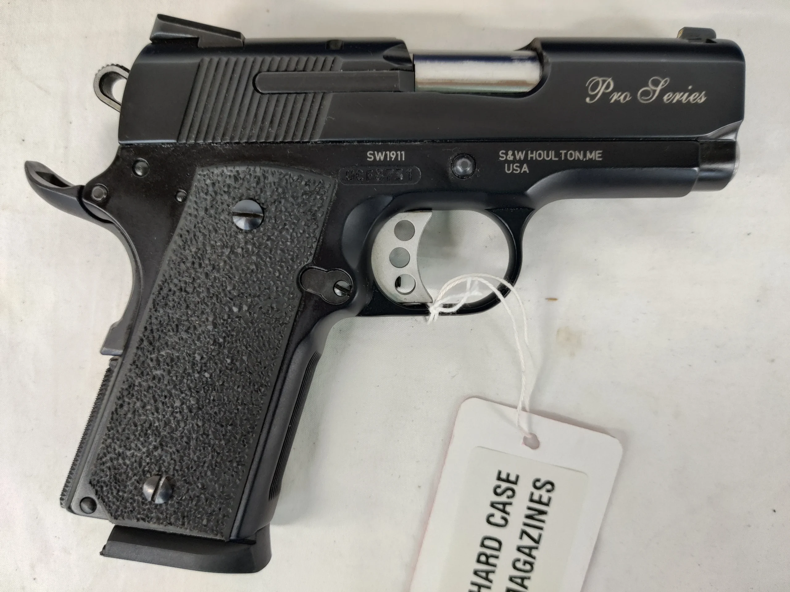 Used Smith & Wesson 1911 Pro Series Compact .45ACP Semi-Auto Pistol w ...