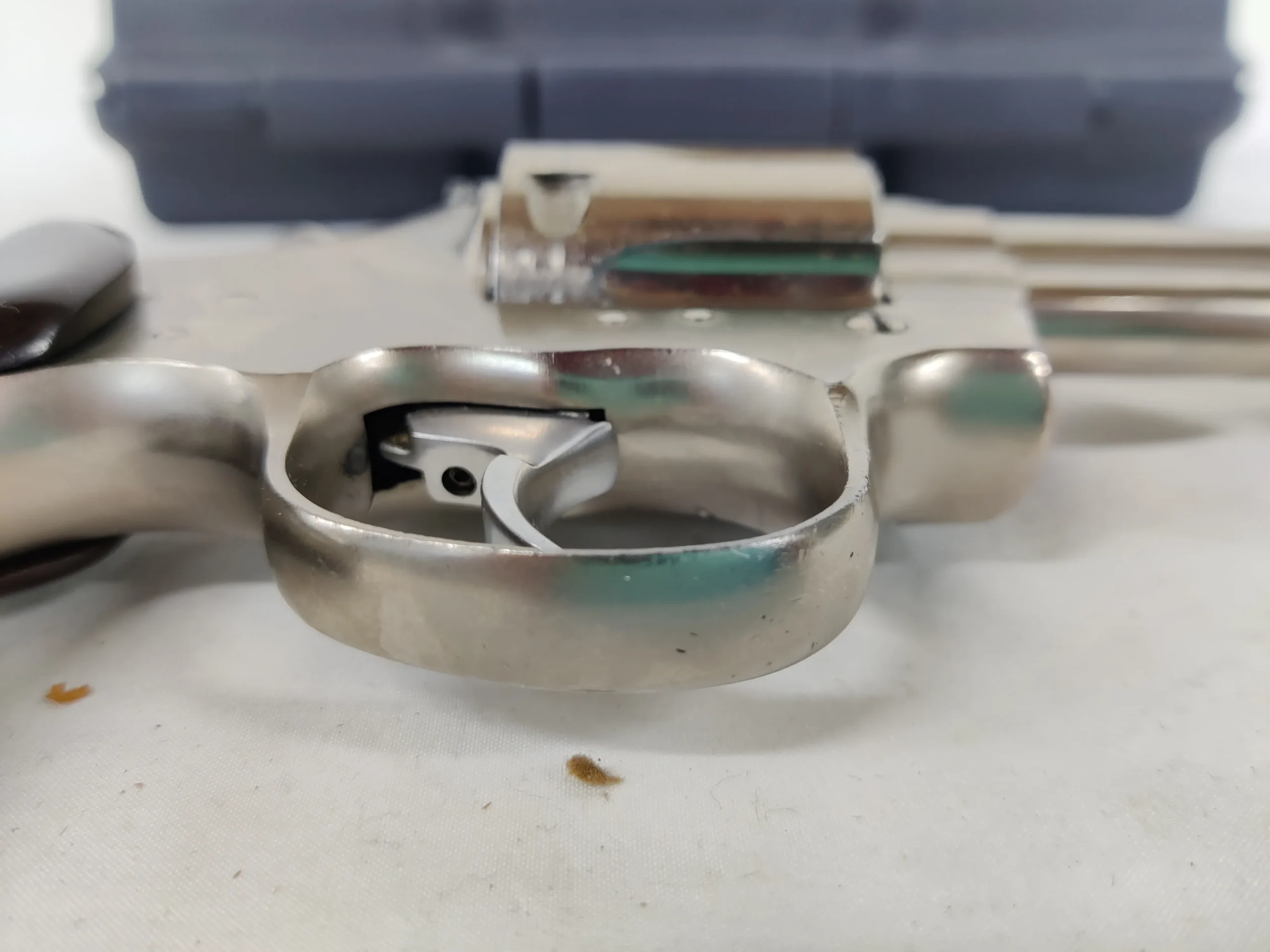 Used Colt Trooper MK III .357 Magnum Revolver 4in Barrel Nickel Plated ...