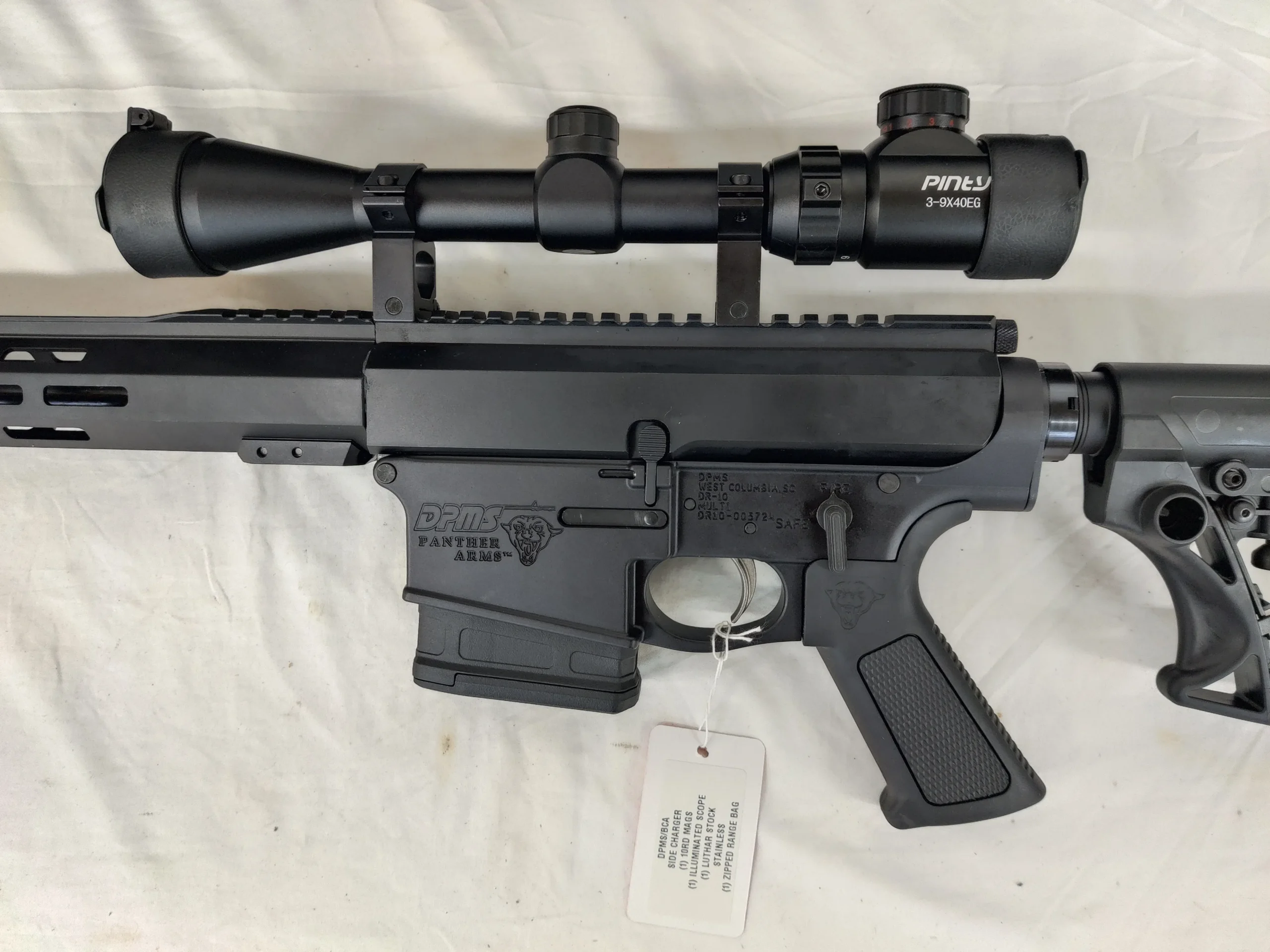 DPMS AR-10 DP-10 .308 Semi-Auto Rifle w/BCA Upper Side Charger 22in ...