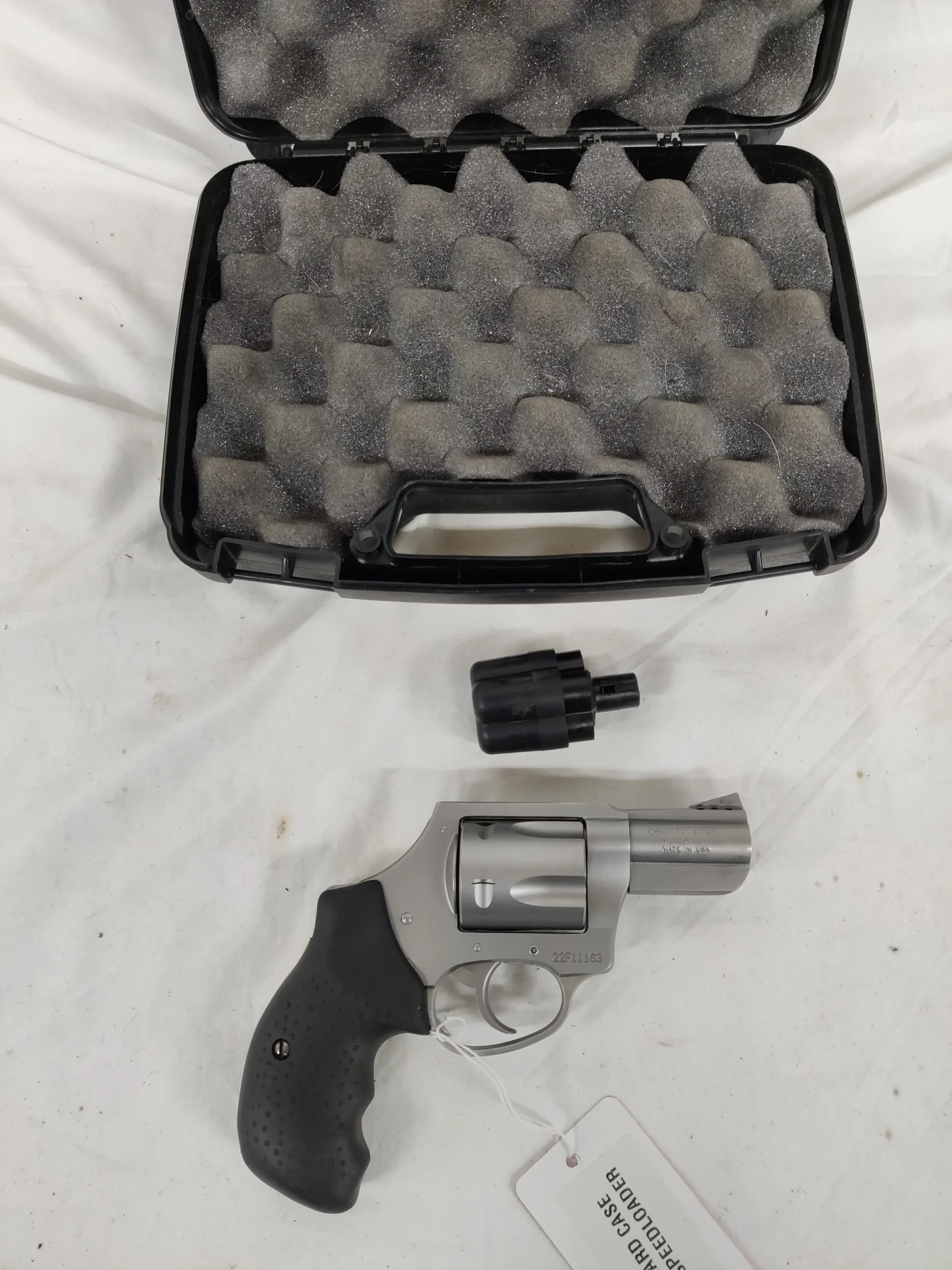 Used Charter Arms Mag Pug .357 Magnum Hammerless Stainless w/Rubber ...