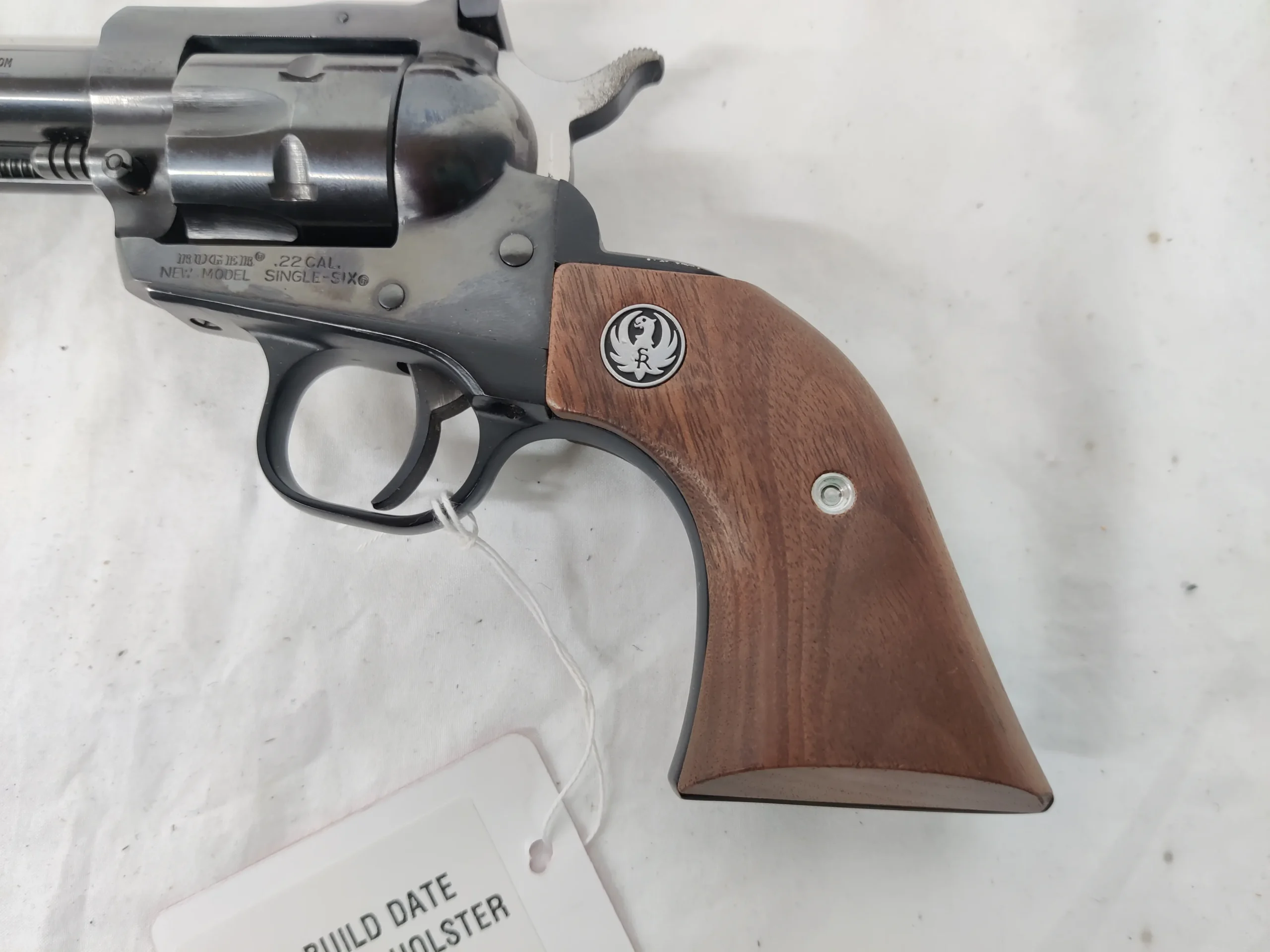 Used Ruger New Model Single-Six .22LR 5.5in Barrel Revolver Blued 1980 ...