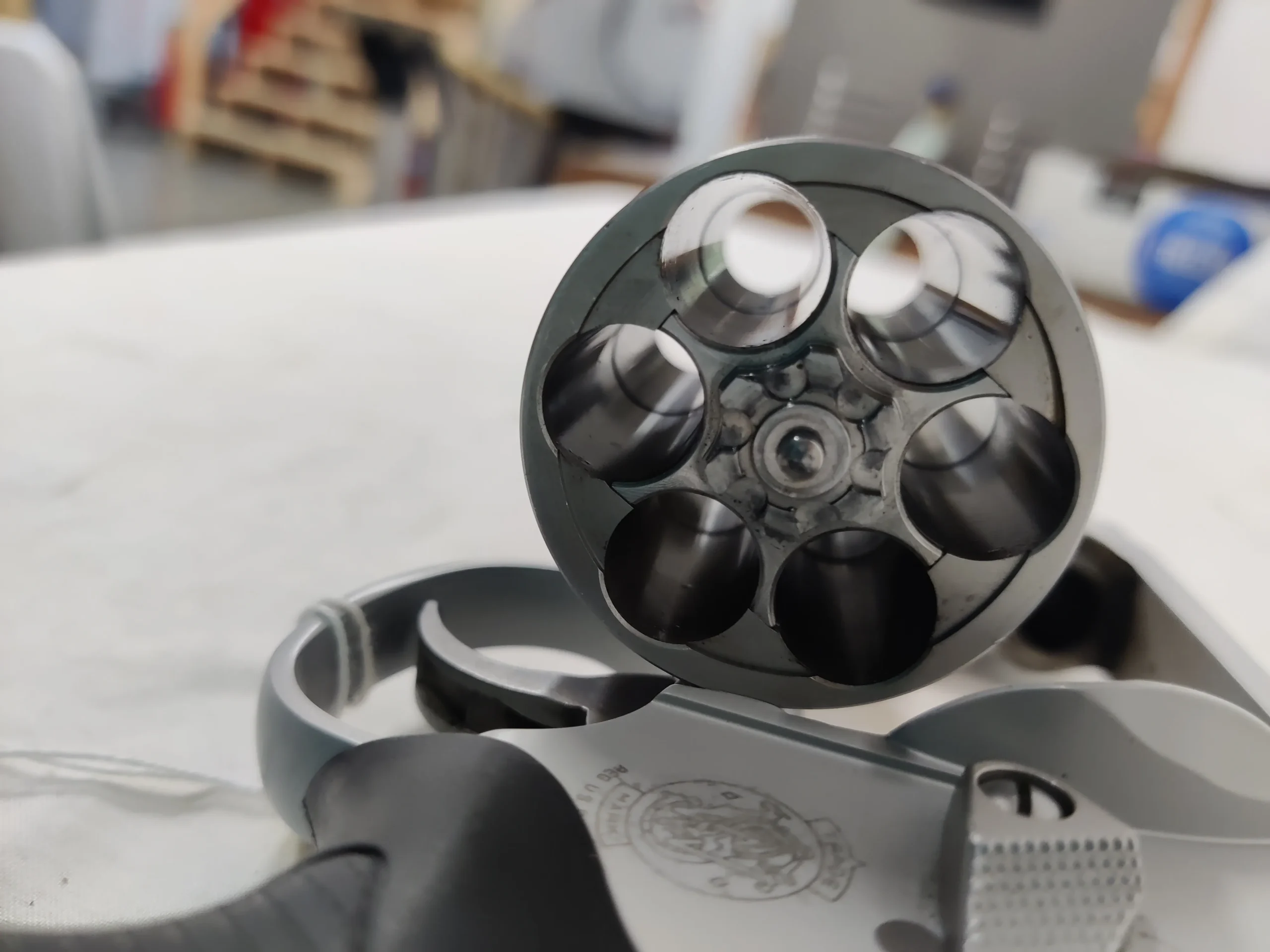 Used Smith & Wesson Governor Stainless .410 Bore/.45LC/.45ACP 2.5in ...