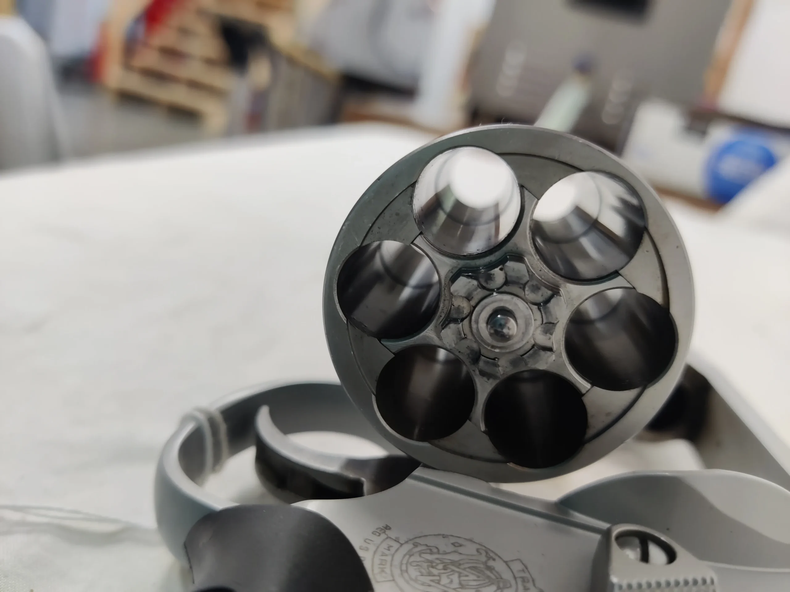 Used Smith & Wesson Governor Stainless .410 Bore/.45LC/.45ACP 2.5in ...