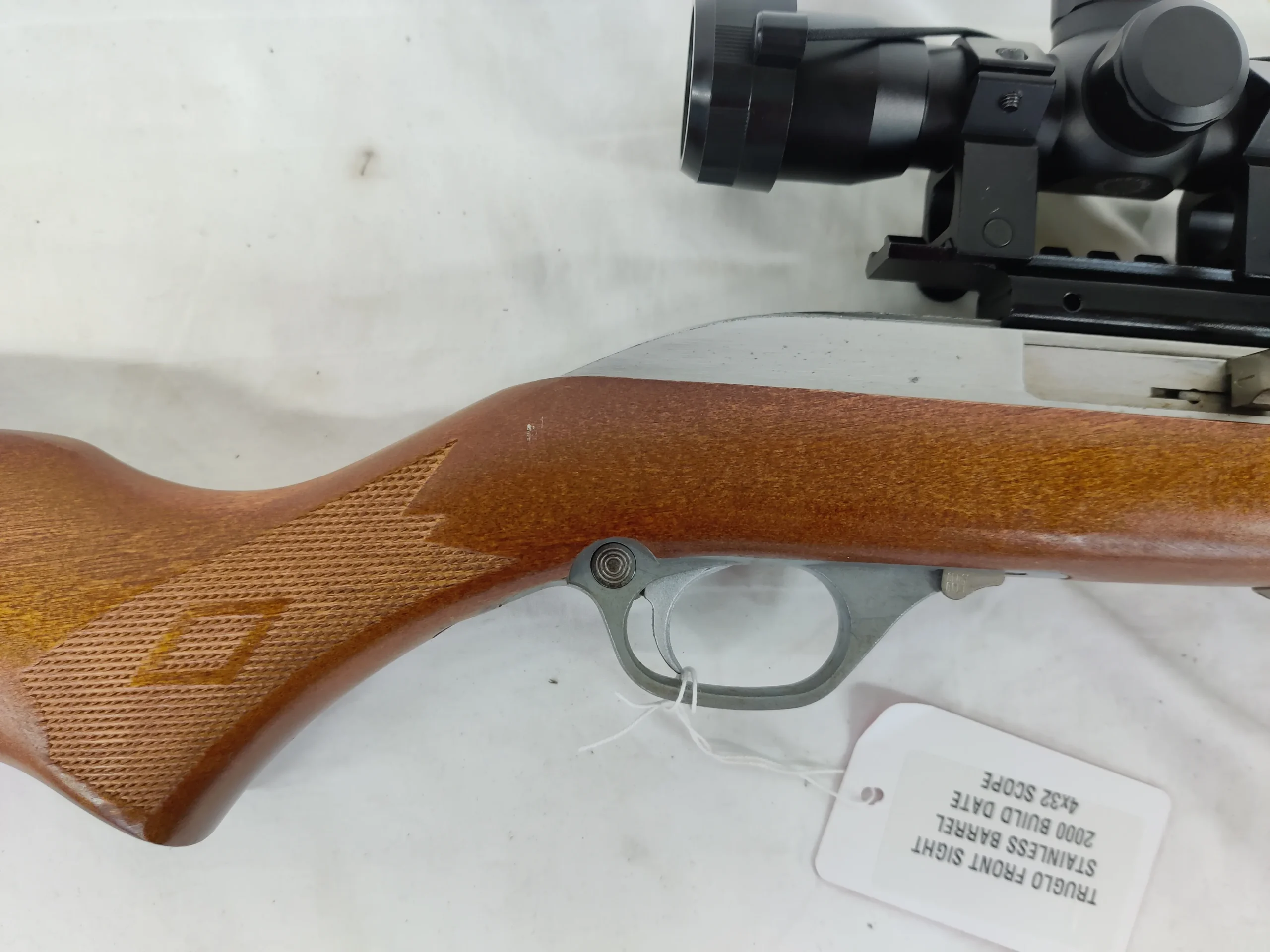 Marlin 60SB Stainless .22LR Semi-Auto Rifle w/Scope and Rings - Click ...