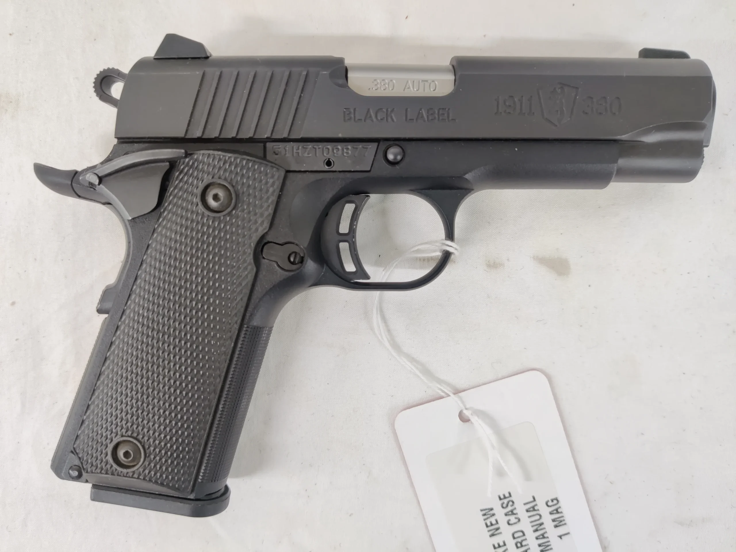 Used Browning 1911-380 Semi-Automatic Pistol w/Magazine, Original Hard ...