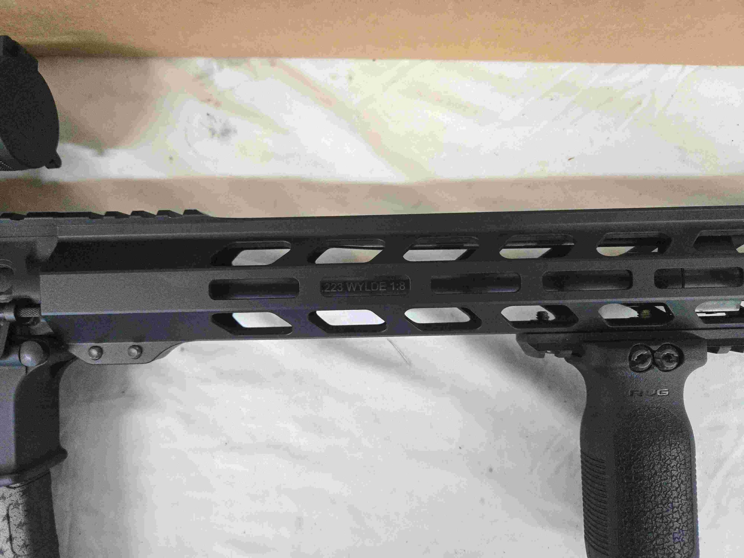 Used ZRODelta AR-15 Semi-Auto Rifle 16in Barrel w/Scope, 3 Stocks ...