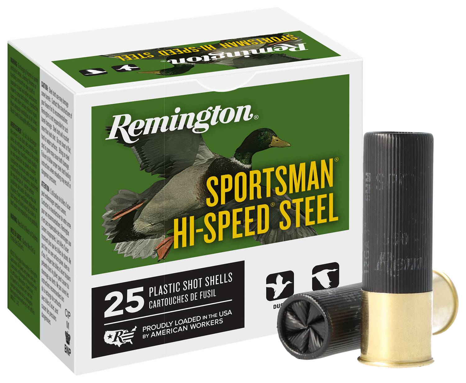 Remington Sportsman 12 Gauge 3in #4 Steel - Shotgun Shells at GunBroker ...