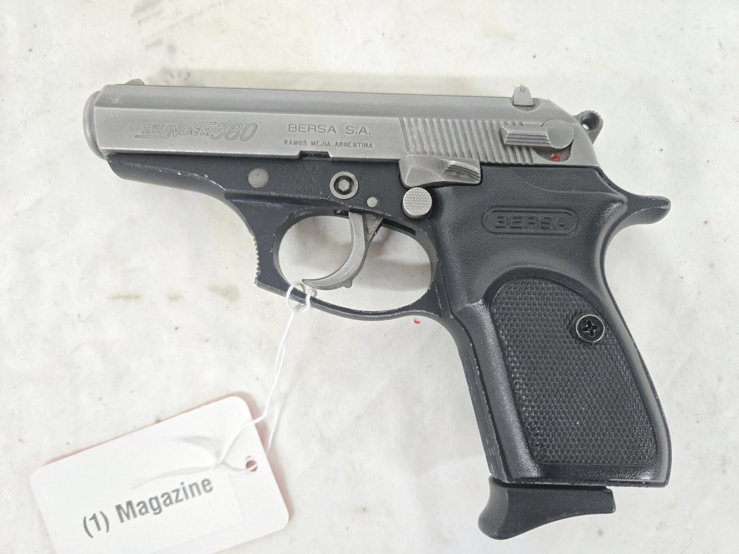 Used Bersa Thunder .380 ACP Semi-Auto Pistol w/Magazine