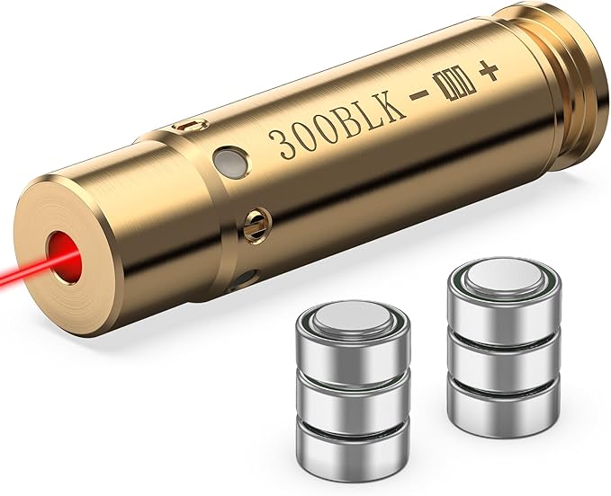 MidTen Bore Sight 300BLK Red Laser Bore Sighter 300 AAC Blackout Red ...