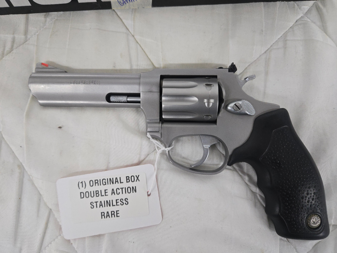 Used Taurus 94 .22LR Stainless Revolver 4in Barrel Double Action w ...