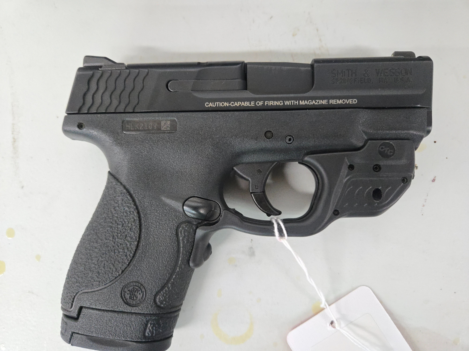 Used Smith & Wesson Shield w/Laser 9MM Luger Semi-Auto Pisto