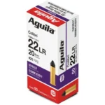 Aguila Ammunition Colibri .22LR 420fps. 20 Grain Lead Round