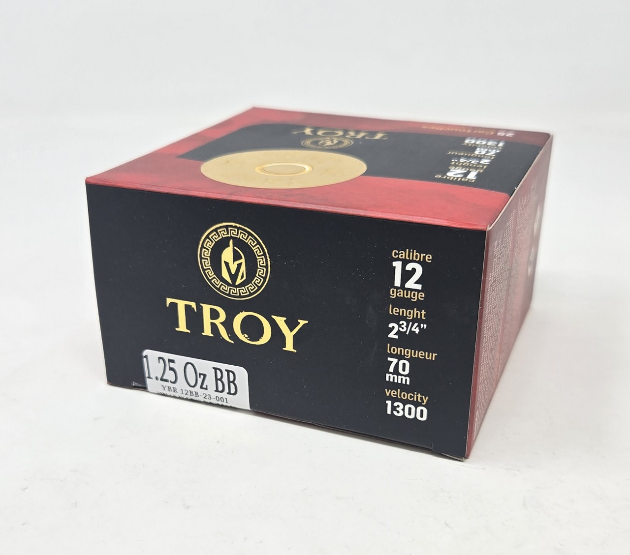 Troy 12 Gauge Ammunition TROY12125BB 2-3/4" BB Shot 1-1/4oz